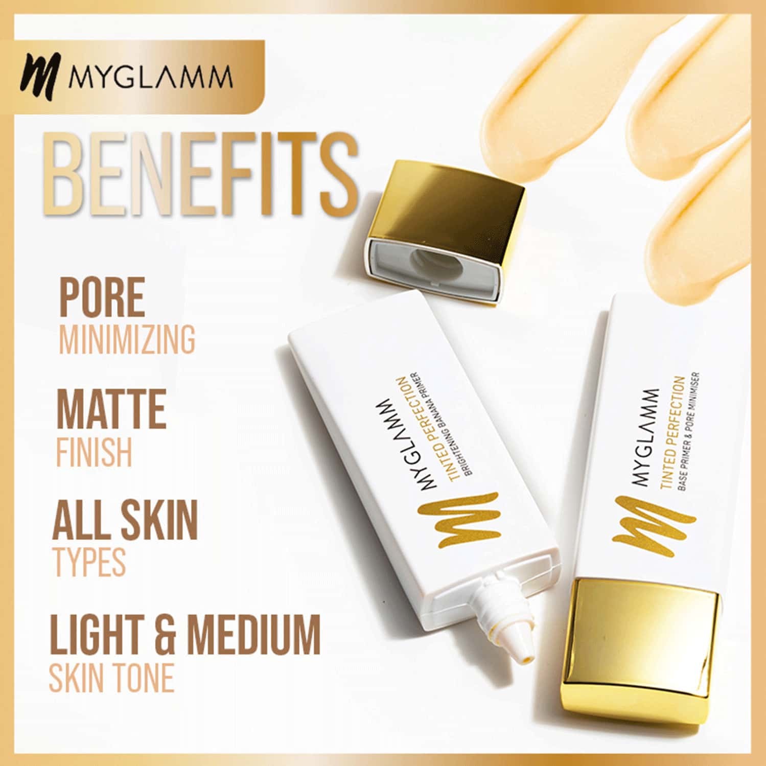 Buy MYGLAMM TINTED PERFECTION FACE PRIMER Online & Get Upto 60% OFF at ...