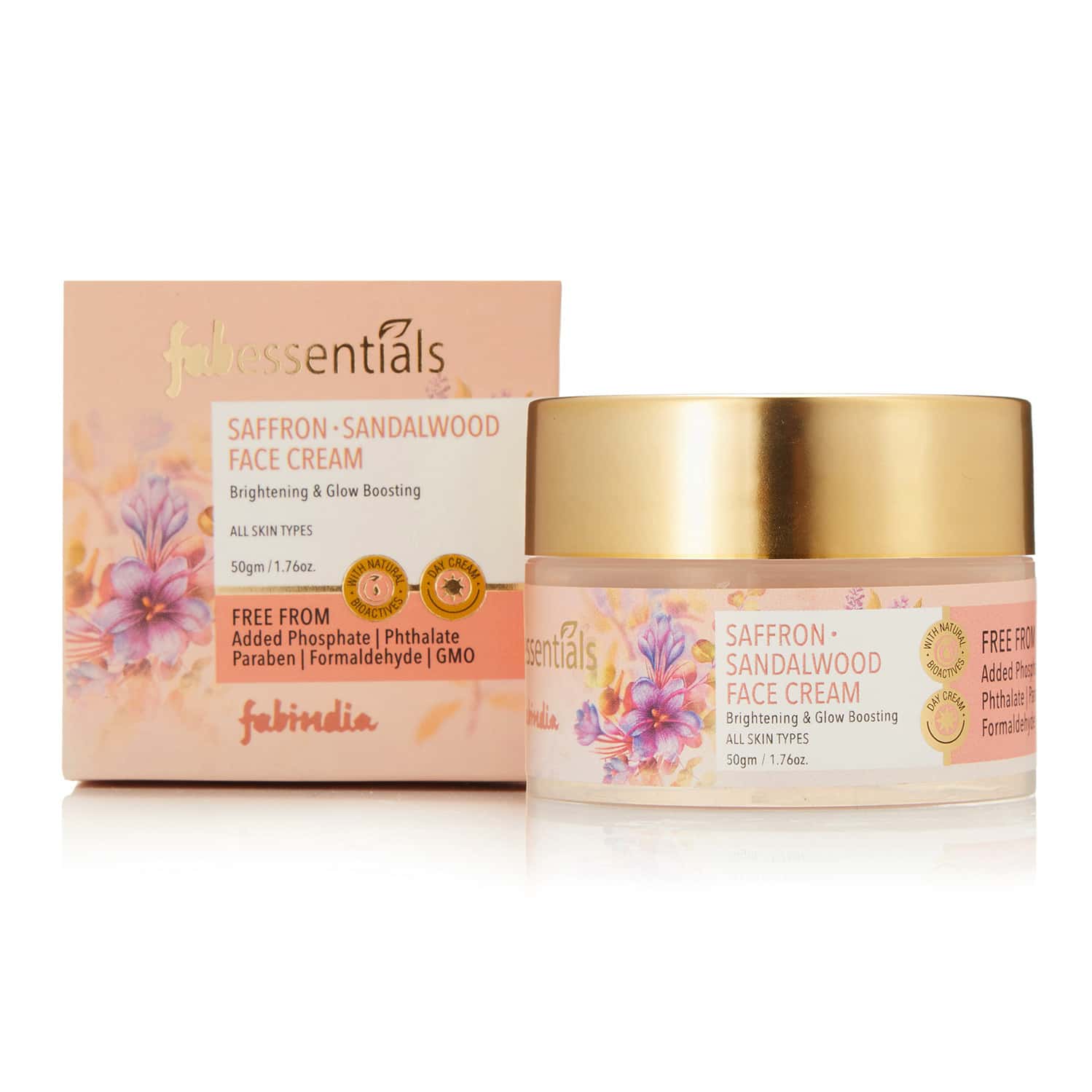 Buy FABESSENTIALS SAFFRON SANDALWOOD FACE CREAM 50GM Online & Get Upto ...