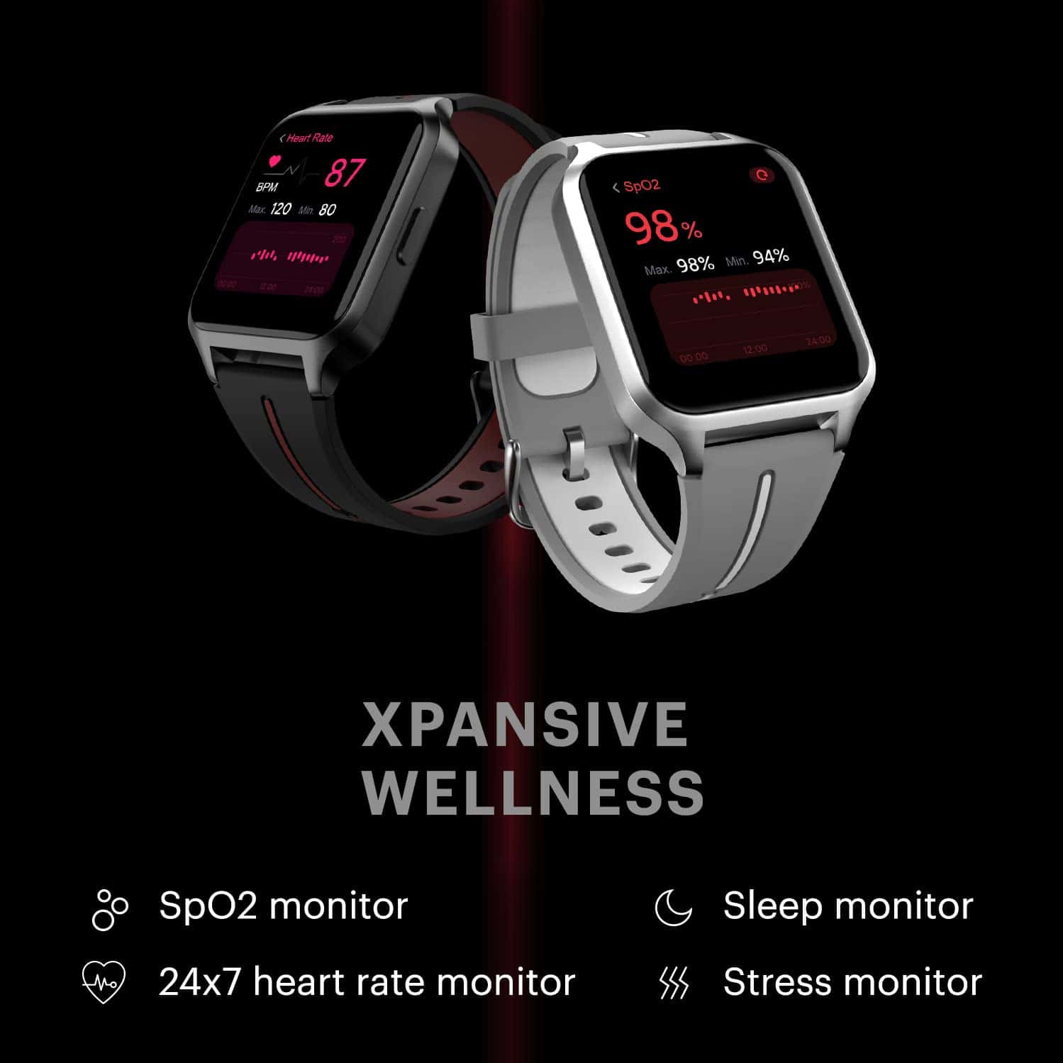 Buy NOISE X-FIT 1 ( HRX EDITION) (JET BLACK) Online & Get Upto 60% OFF at PharmEasy