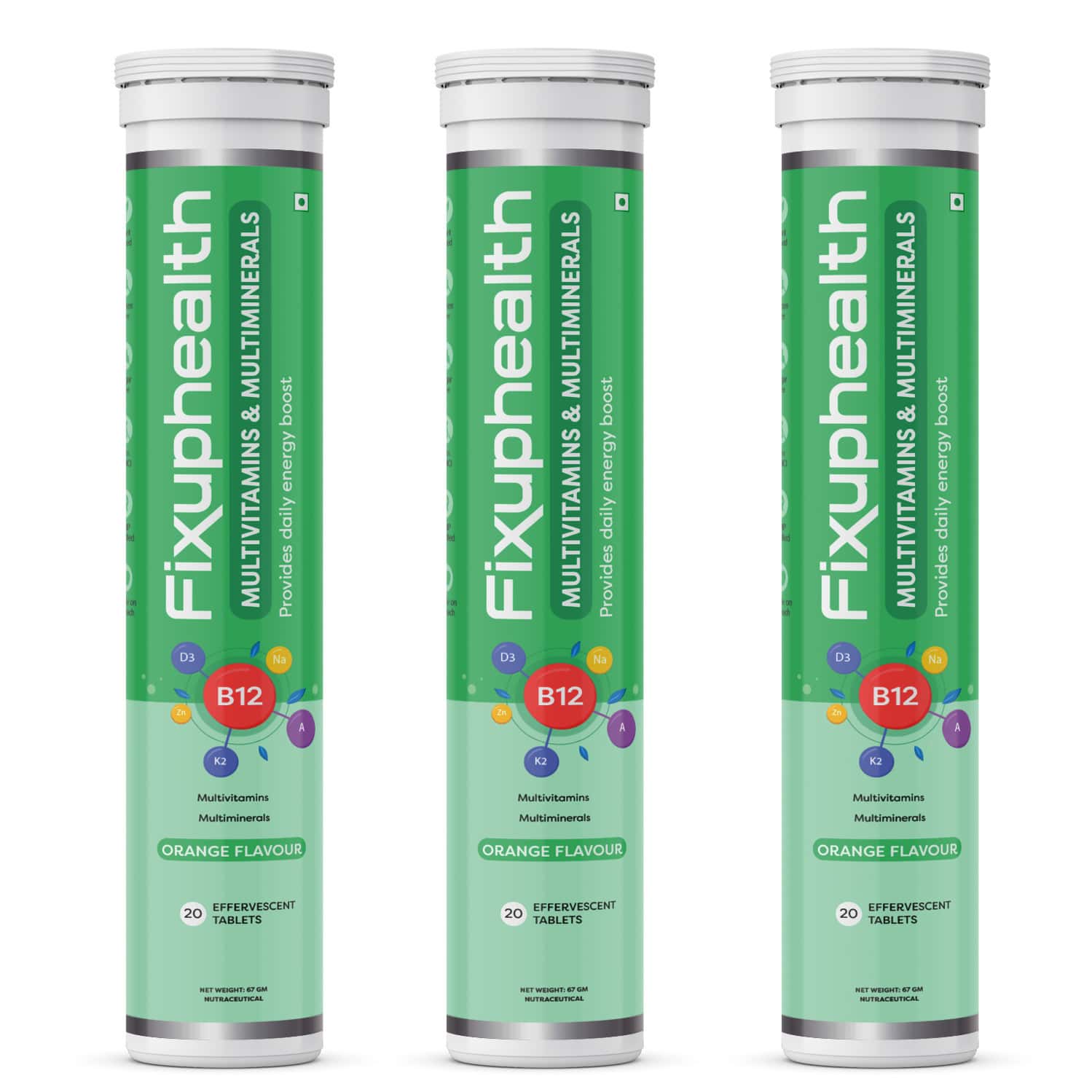 Buy SETU VITAMIN C: FIZZ - 80 EFFERVESCENT TABLETS| ORANGE FLAVOUR ...