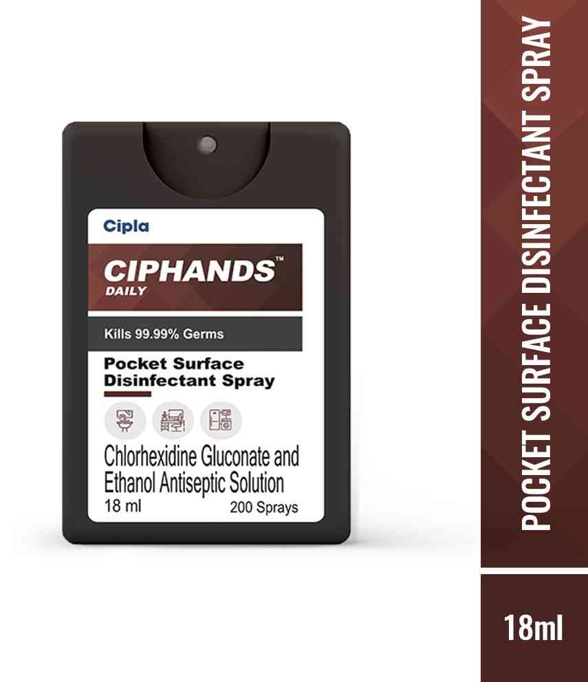 Buy Cipla Ciphands Pocket Spray - 18ml Online & Get Upto 60% OFF at ...