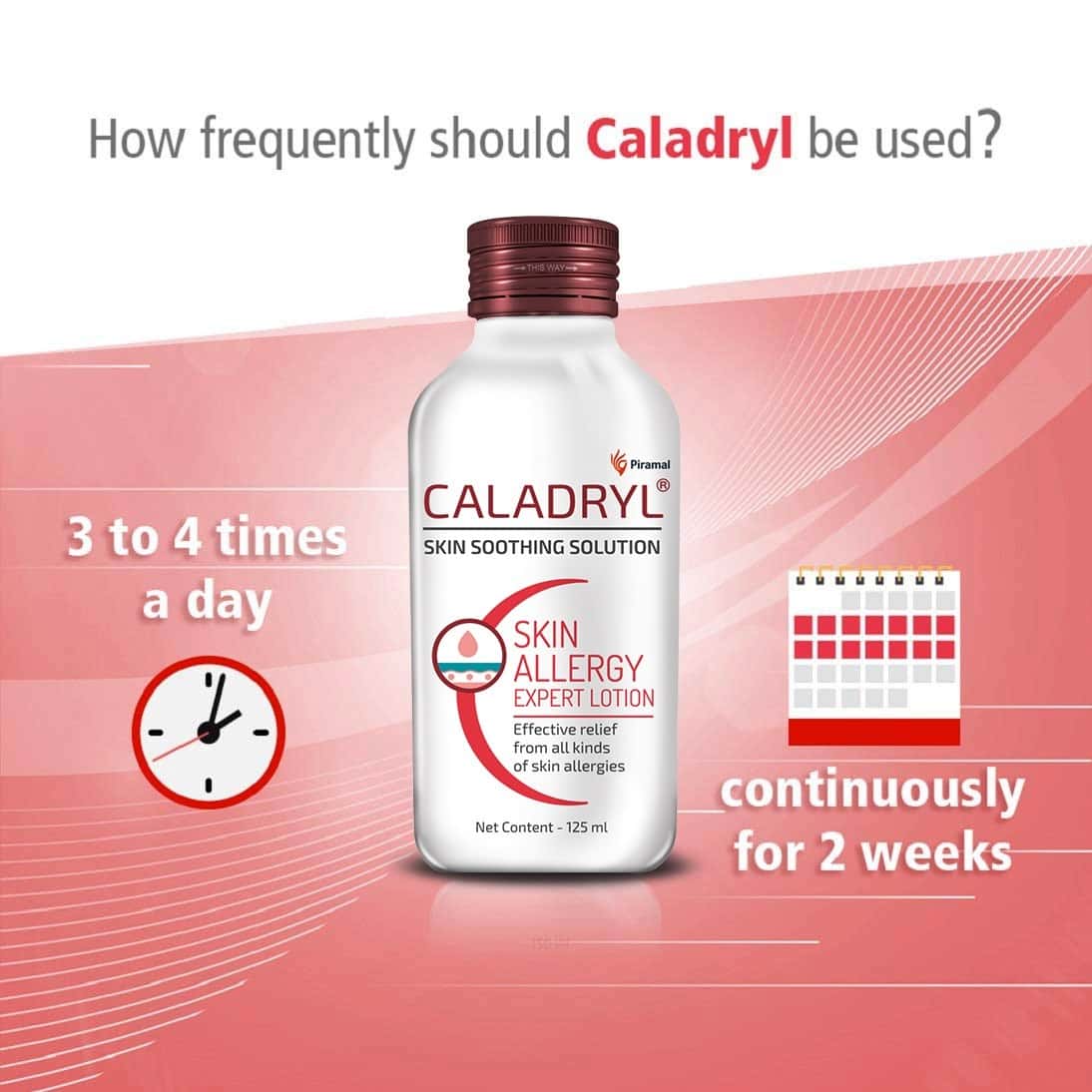 Buy CALADRYL SKIN ALLERGY LOTION FOR ALL SKIN TYPES - 65ML Online & Get ...