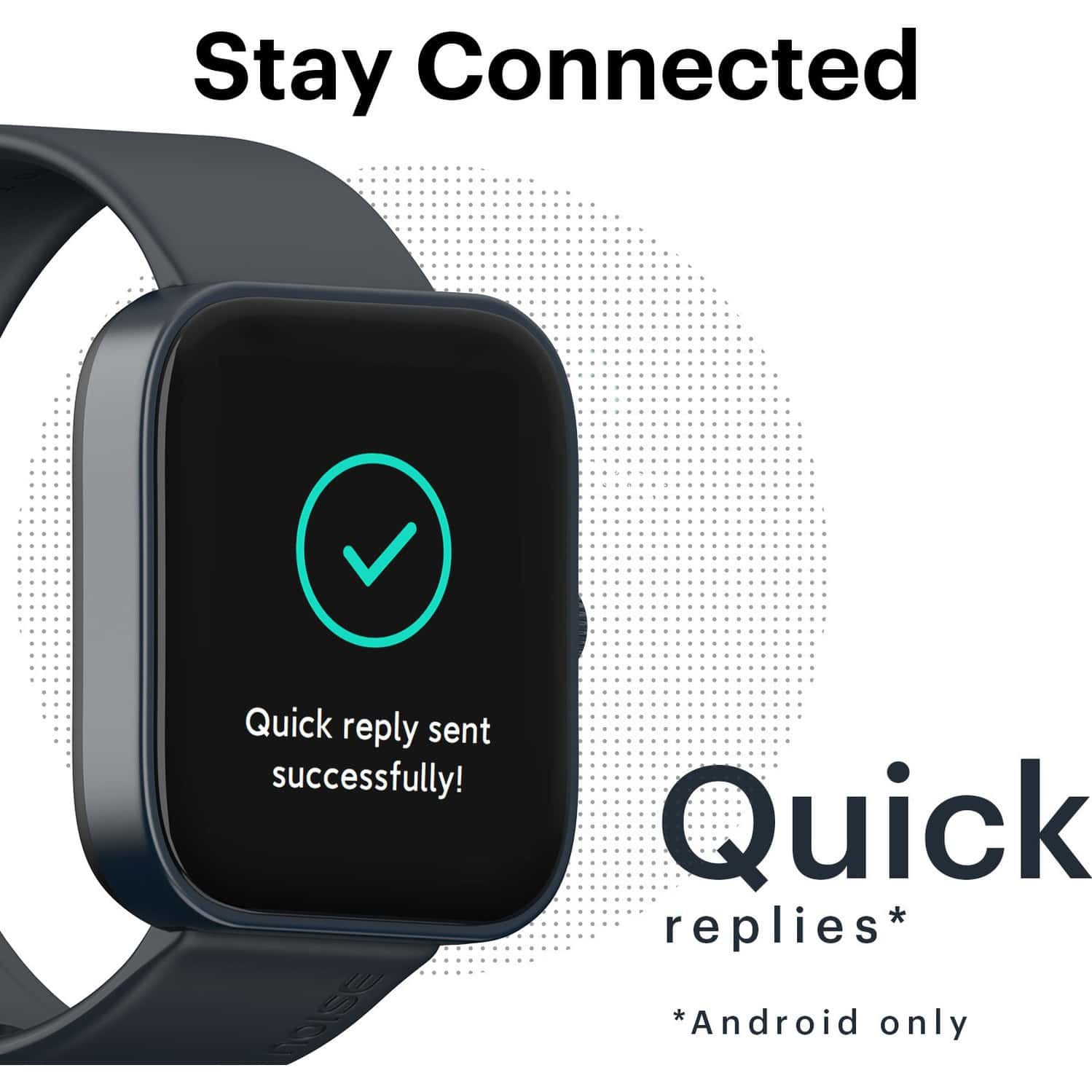 Buy NOISE COLORFIT CALIBER SMARTWATCH (MIDNIGHT BLUE) Online & Get Upto ...