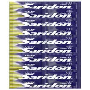 Buy NEW SARIDON STRIP OF 10 TABLETS Online & Get Upto 60% OFF at PharmEasy