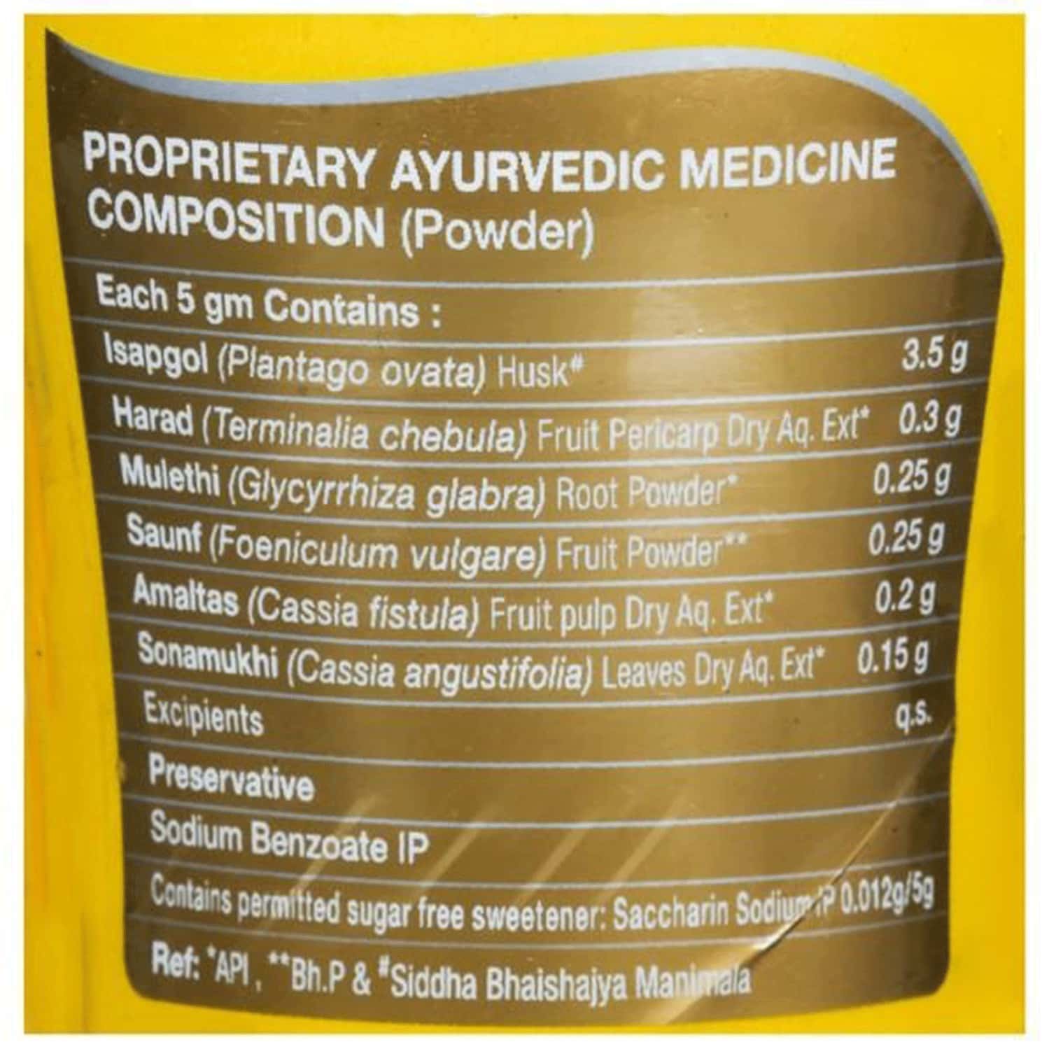 Buy SOFTOVAC SF CONSTIPATION RELIEF POWDER, BOTTLE OF 250G WITH DABUR ...