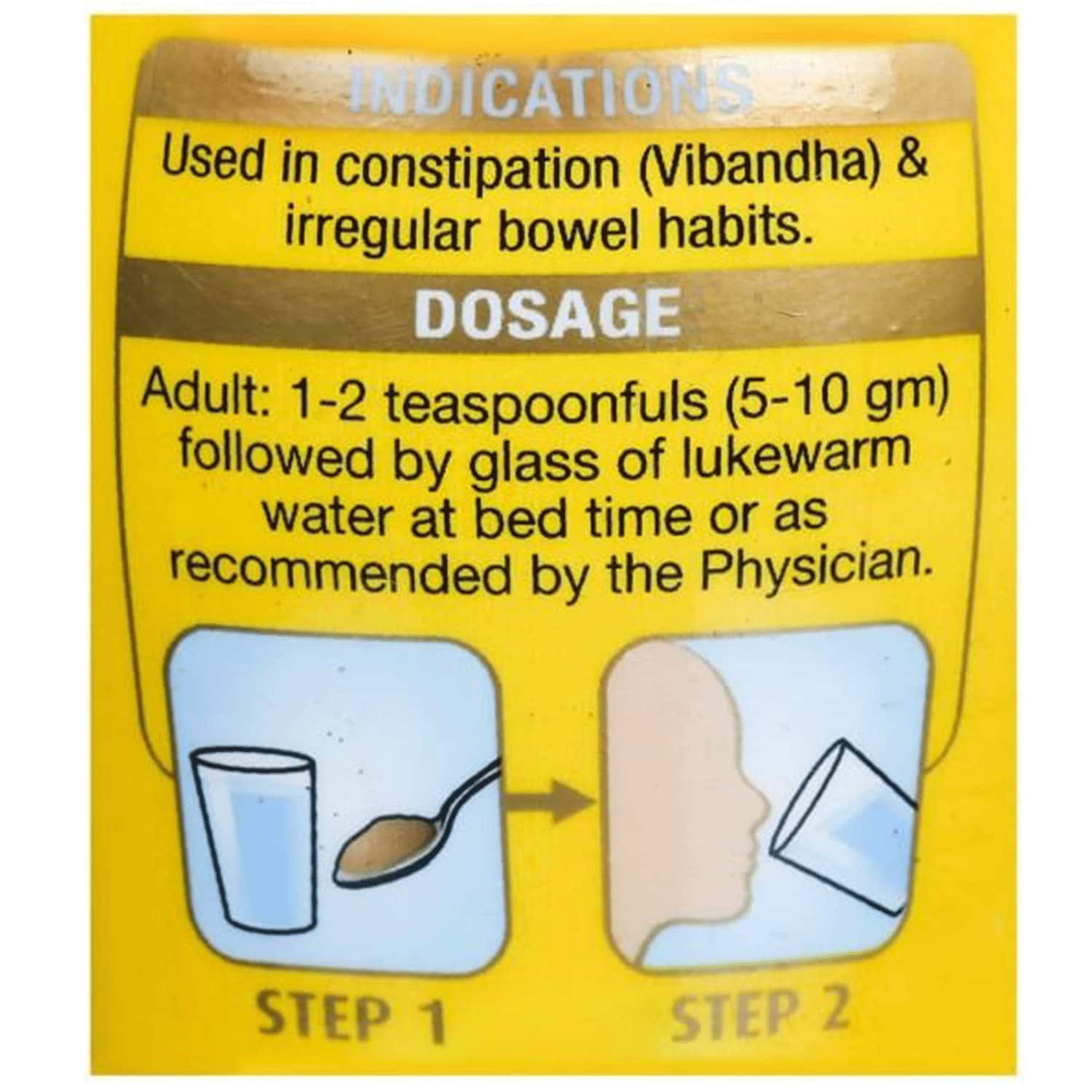 Buy SOFTOVAC SF CONSTIPATION RELIEF POWDER, BOTTLE OF 250G WITH DABUR ...