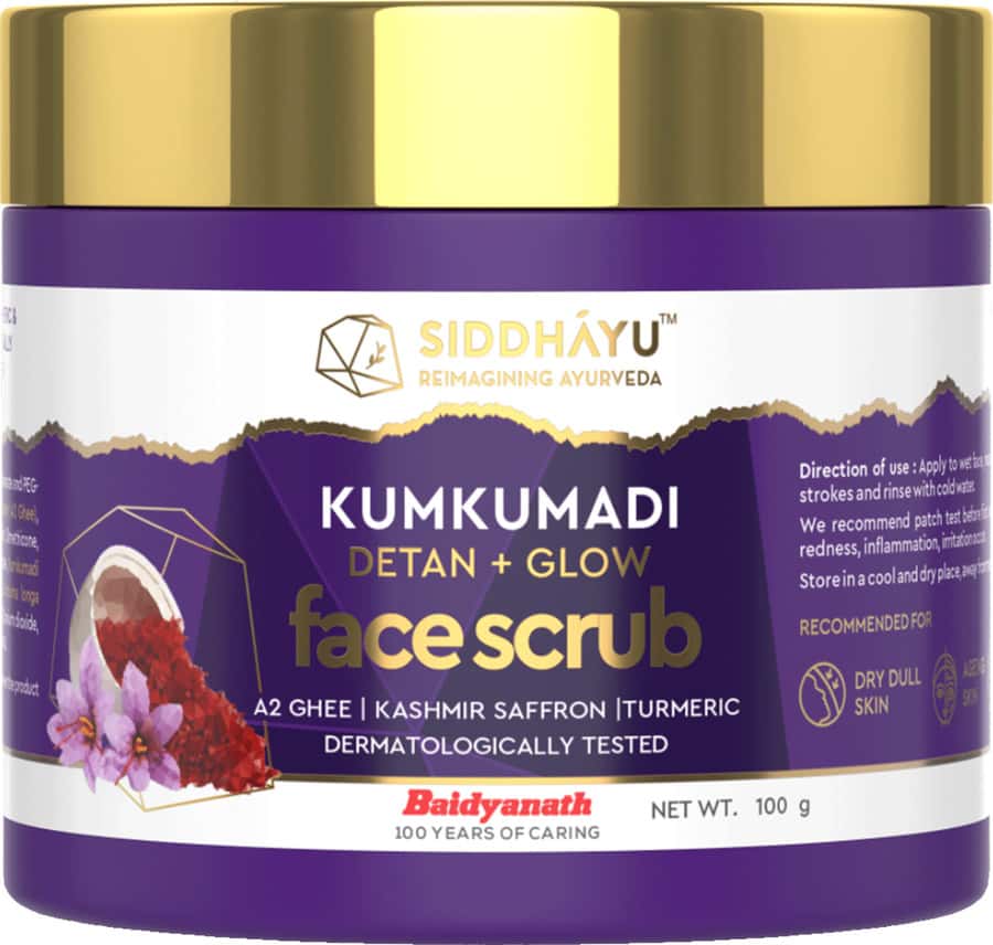 Buy SIDDHAYU (FROM BAIDYANATH) KUMKUMADI DETAN SCRUB AYURVEDIC SCRUB ...