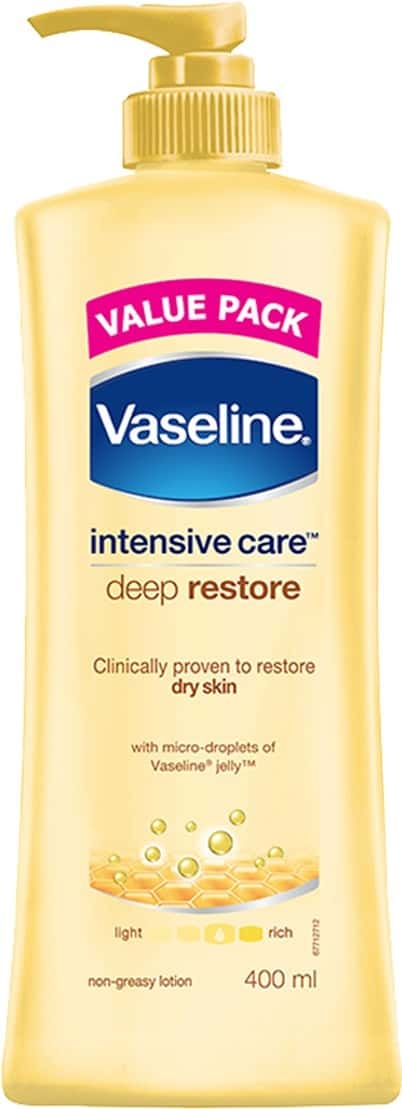 Buy VASELINE INTENSIVE CARE DEEP MOISTURE BODY LOTION BOTTLE OF 400 ML Online & Get Upto 60% OFF ...