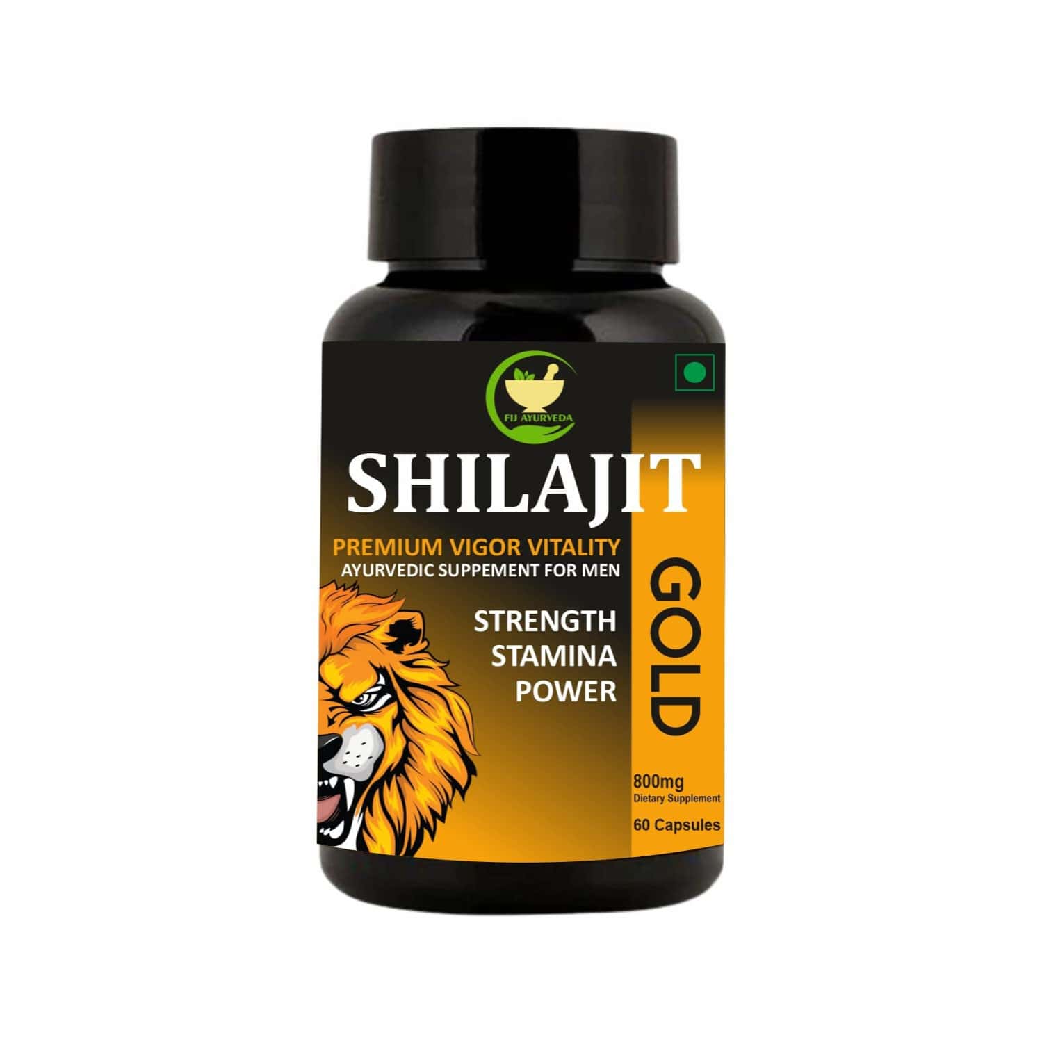 Buy FIJ AYURVEDA SHILAJIT/SHILAJEET GOLD CAPSULE | SHUDH AYURVEDIC SHILAJIT | UNISEX - 800MG 60 ...