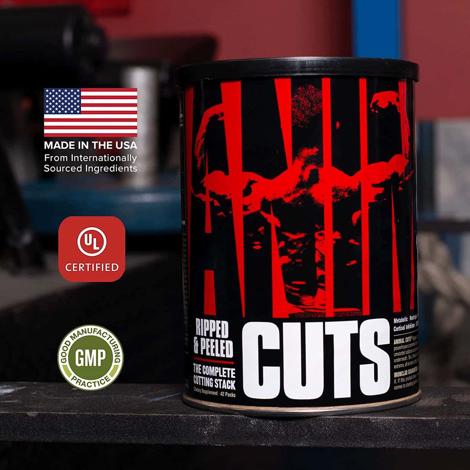 Buy UNIVERSAL NUTRITION ANIMAL CUTS 42 PACK UNFLAVOURED Online & Get ...