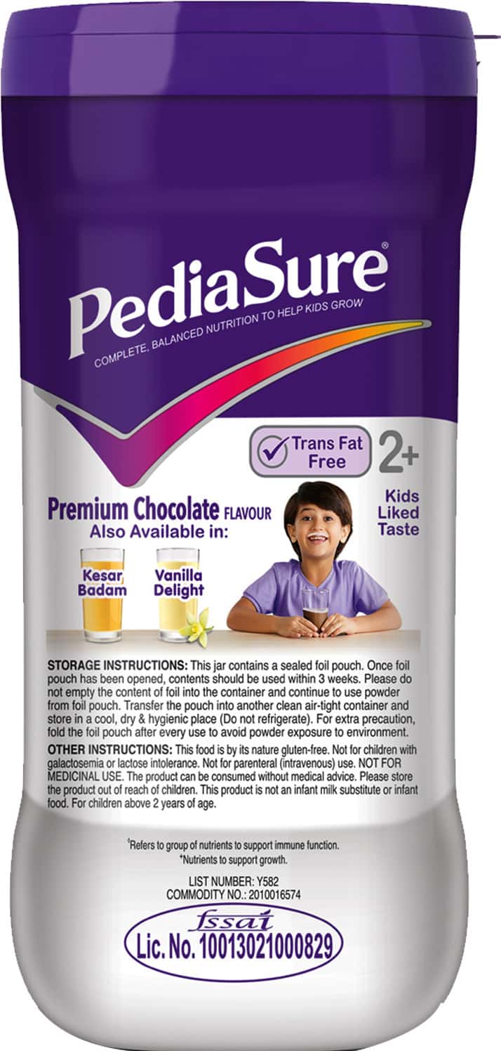 Buy PEDIASURE COMPLETE BALANCED NUTRITION TO HELP KIDS GROW - 400 GM ...