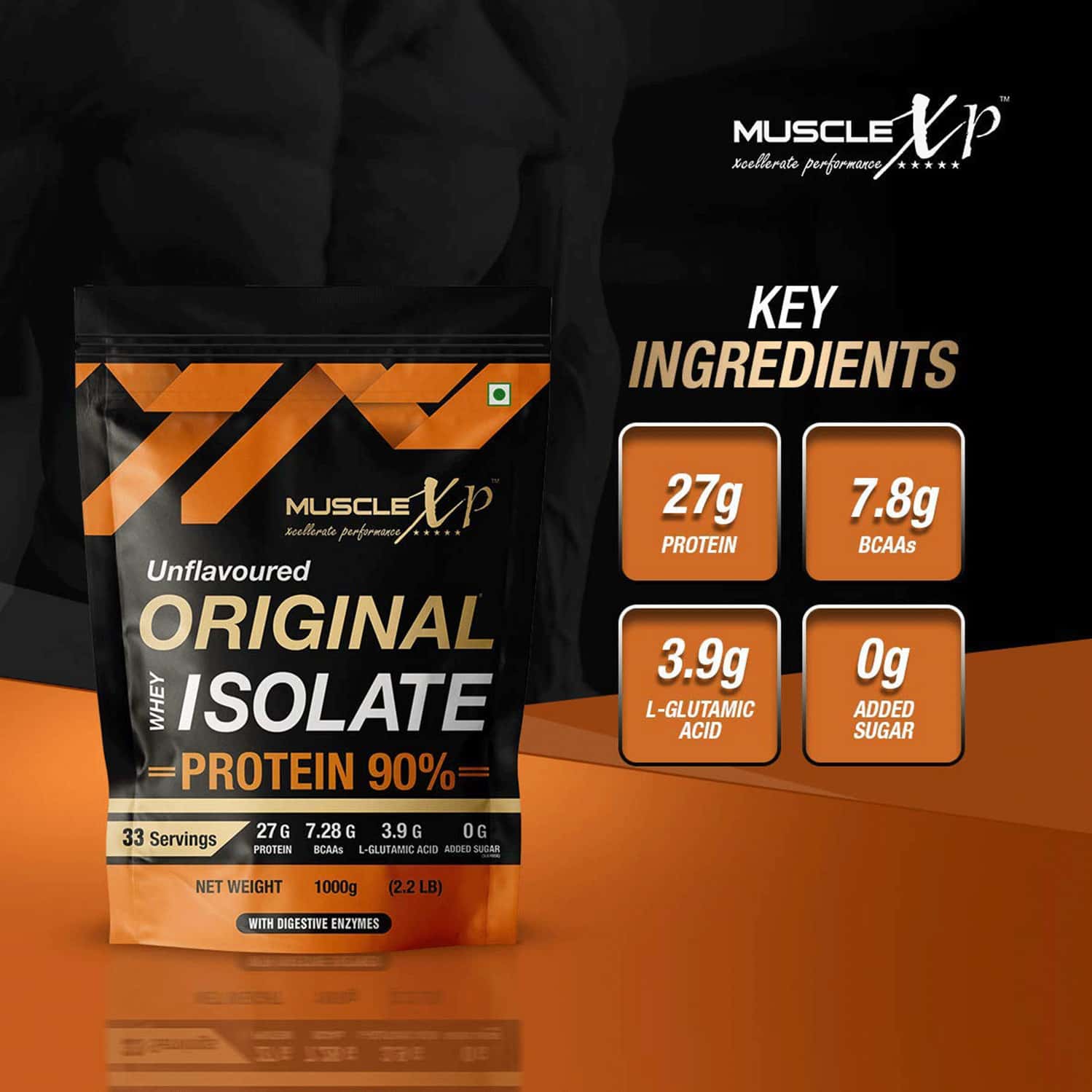 Buy MUSCLEXP ORIGINAL WHEY ISOLATE PROTEIN 90% WITH DIGESTIVE ENZYME ...