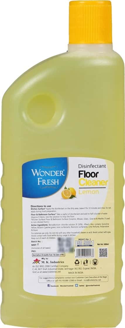 Buy WONDER FRESH FLOOR CLEANER LEMON 500ML Online & Get Upto 60% OFF at ...