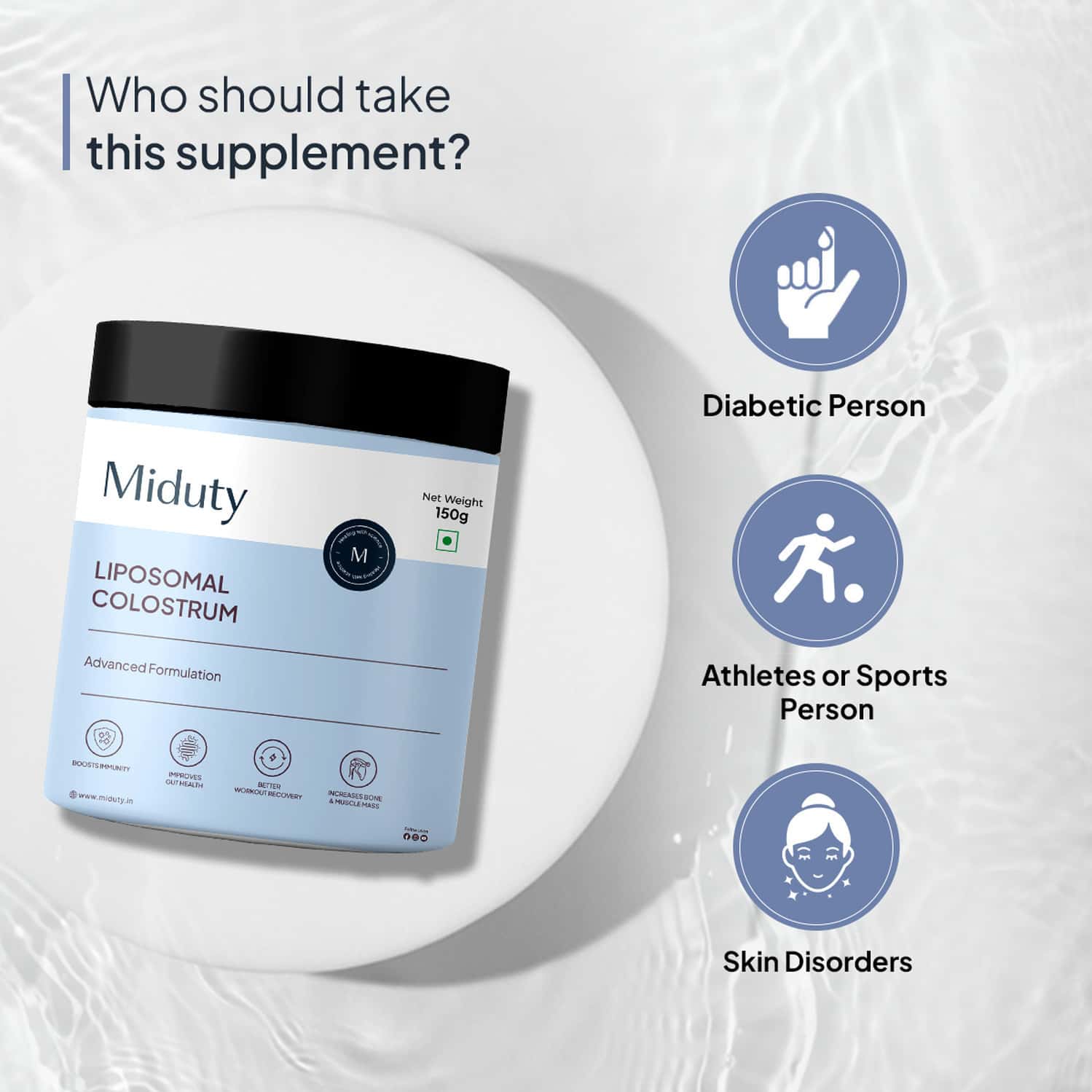 Buy MIDUTY PALAK NOTES LIPOSOMAL COLOSTRUM INCREASE BONE AND MUSCLE ...