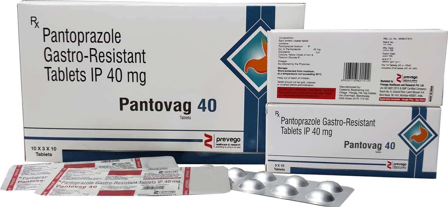 Pantovag 40 MG Tablet (10): Uses, Side Effects, Price & Dosage | PharmEasy