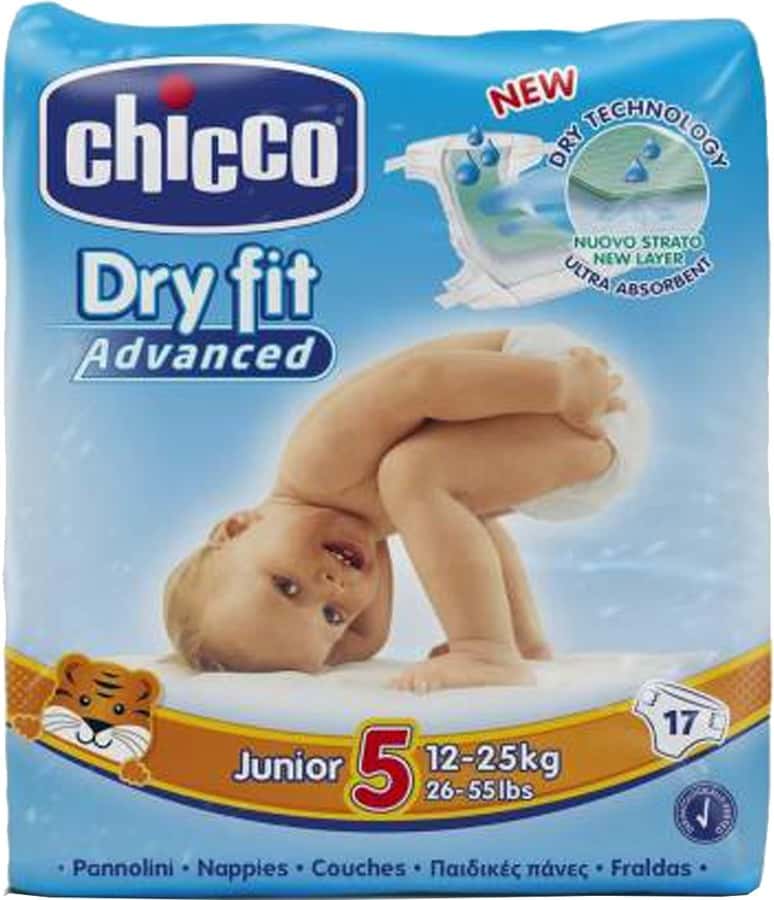 Buy CHICCO BABY DRY FIT ADVANCED MAXI DIAPER PACKET OF 19 Online & Get ...