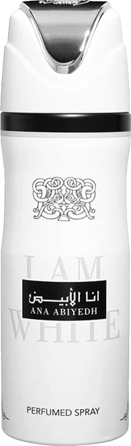 Buy LATTAFA ANA ABIYEDH LEATHER IMPORTED LONG LASTING PERFUMED DEODORANT SPRAY 250ML Online ...