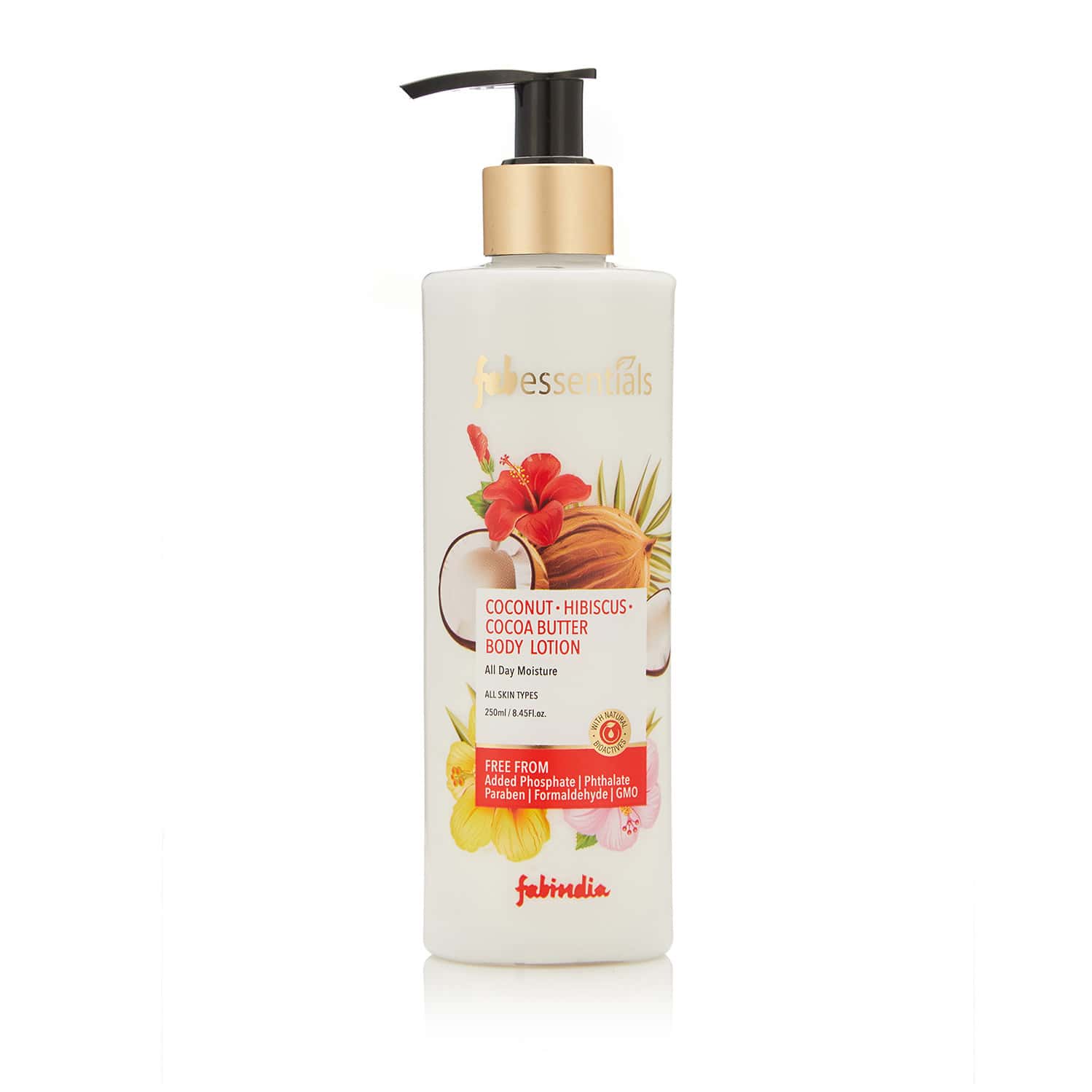 Buy FABESSENTIALS COCONUT HIBISCUS COCOA BUTTER BODY LOTION 250 ML ...