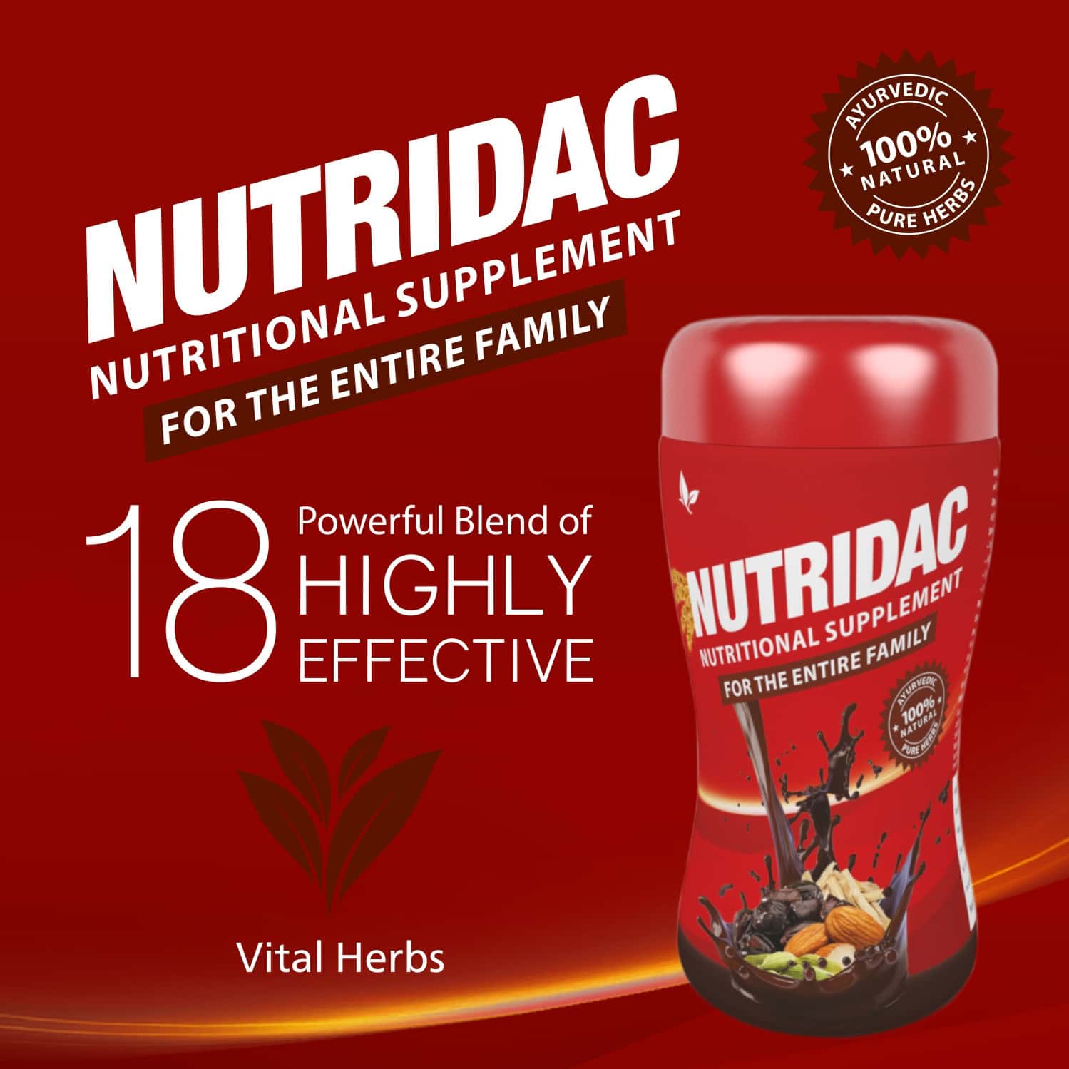 Buy NUTRIDAC GRANULES 450 GM | HEALTH DRINK FOR ENTIRE FAMILY | 100% ...