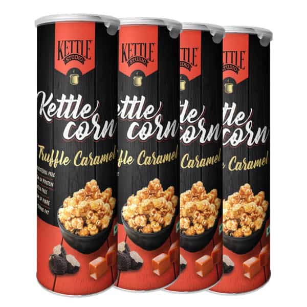 Buy KETTLE STUDIO CORN TRUFFLE CARAMEL POPCORN-125G |PACK OF 4 Online ...