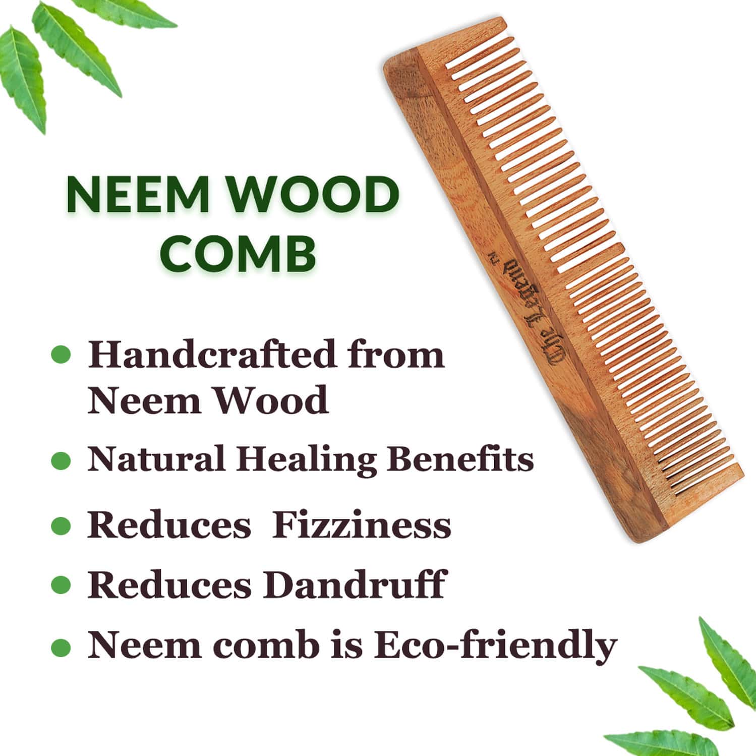 Buy THE LEGEND ORGANIC NEEM WOODEN COMB Online & Get Upto 60% OFF at ...