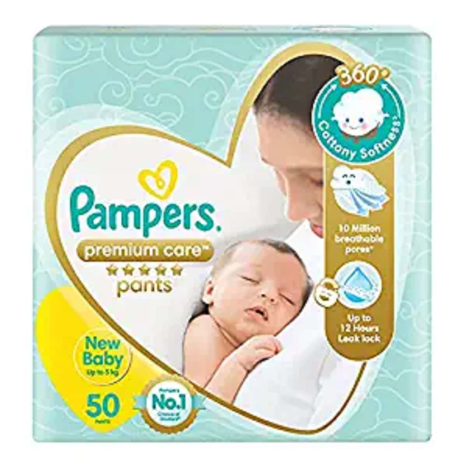 Buy PAMPERS NEW BABY DIAPER SIZE NEW BORN PACKET OF 24 Online & Get ...