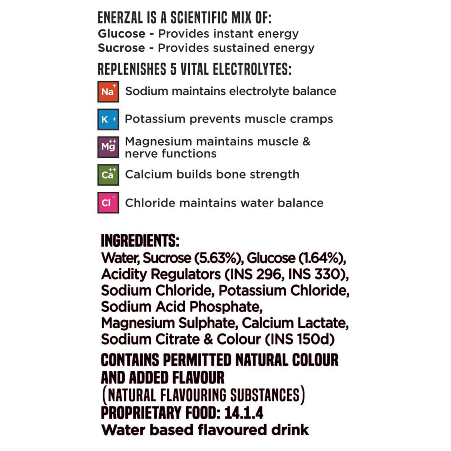 Buy ENERZAL ENERGY & ELECTROLYTE DRINK APPLE FLAVOUR LIQUID 200ML (PACK ...