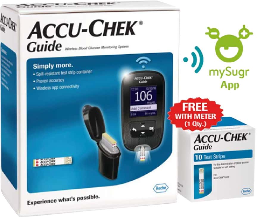 Buy ACCU-CHEK ACTIVE GLUCOMETER TEST STRIPS BOX OF 50 Online & Get Upto ...