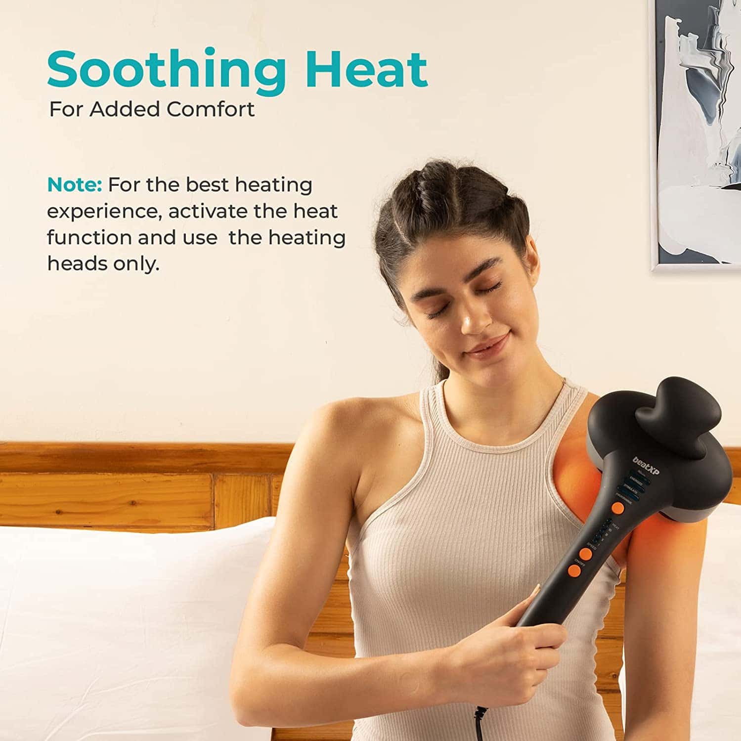 Buy BEATXP THUNDER PRO DOUBLE HEADED FULL BODY MASSAGER WITH INFRARED ...