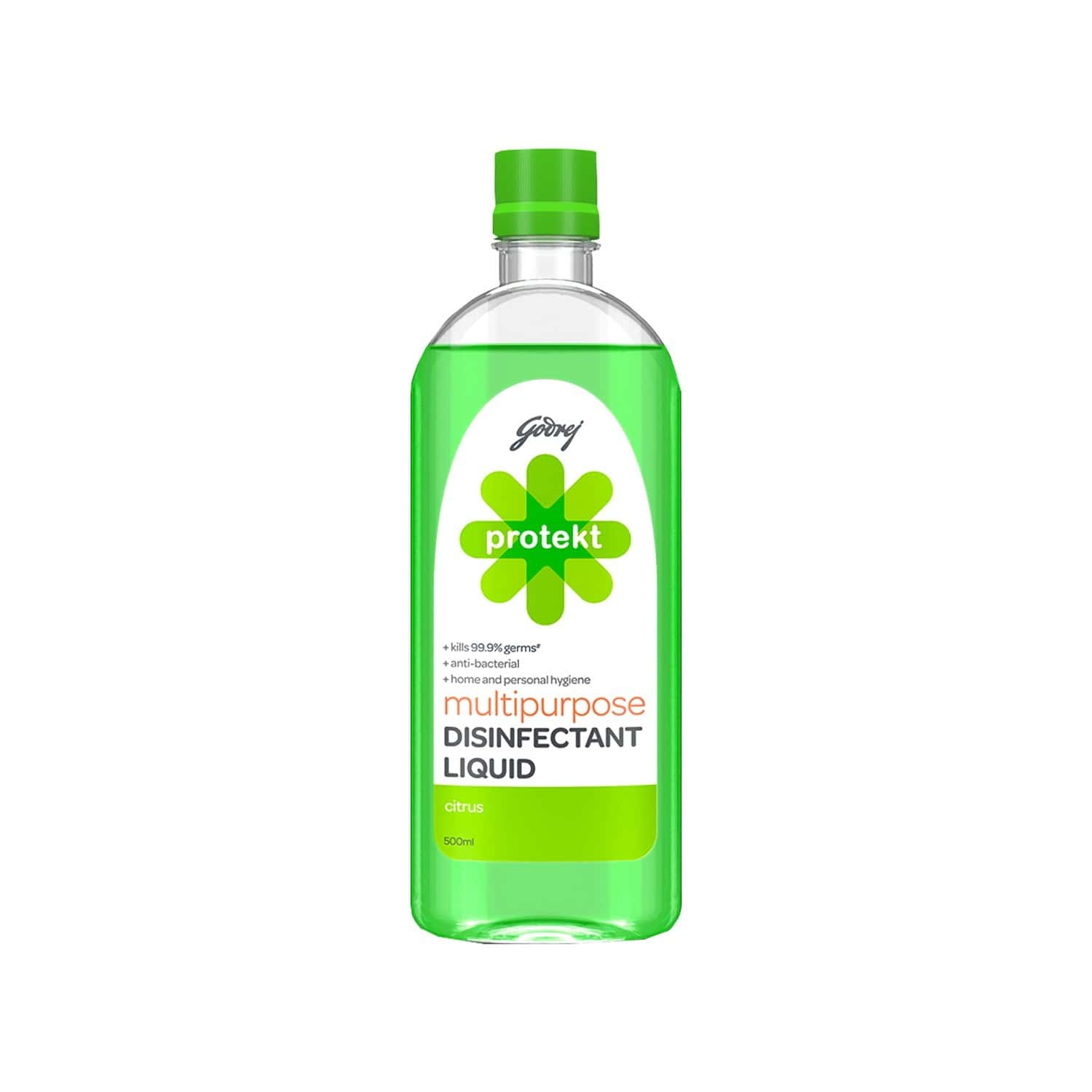 Buy Godrej Protekt Multipurpose Disinfectant Liquid - Kills 99.9% Germs ...