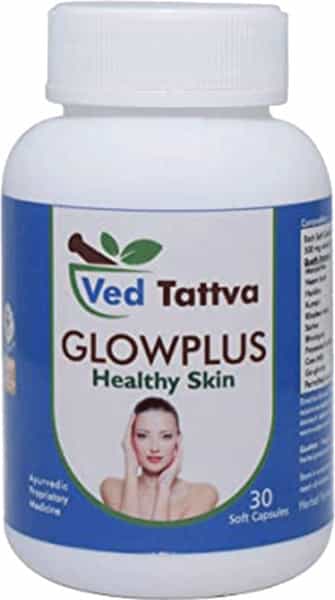 Buy VED TATTVA GLOW PLUS 30 CAPSULE FOR HEALTHY SMOOTH AND BLEMISH FREE ...