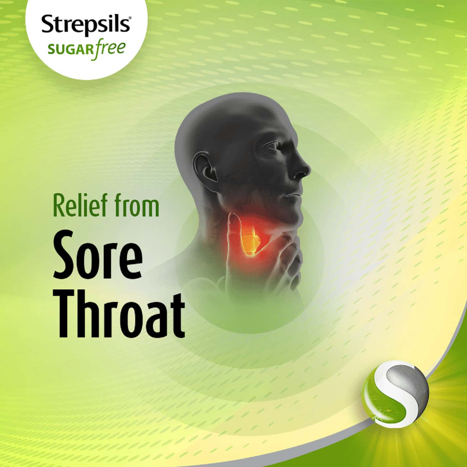 Buy STREPSILS LITE SUGAR-FREE LEMON FLAVOR LOZENGES FOR SORE THROAT ...