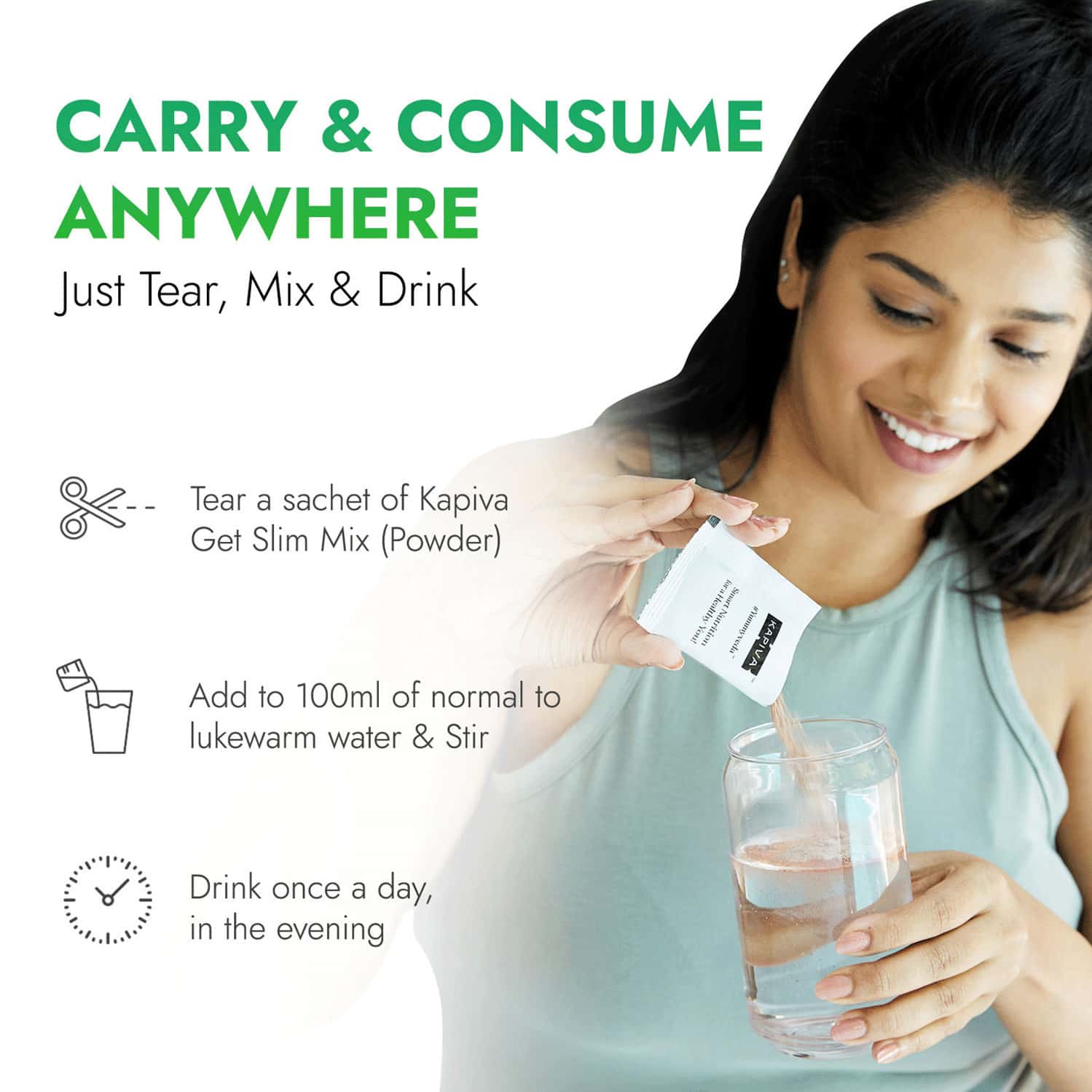 Buy KAPIVA GET SLIM MIX (150 GMS) | BLEND OF 10 WEIGHT-MANAGEMENT HERBS ...