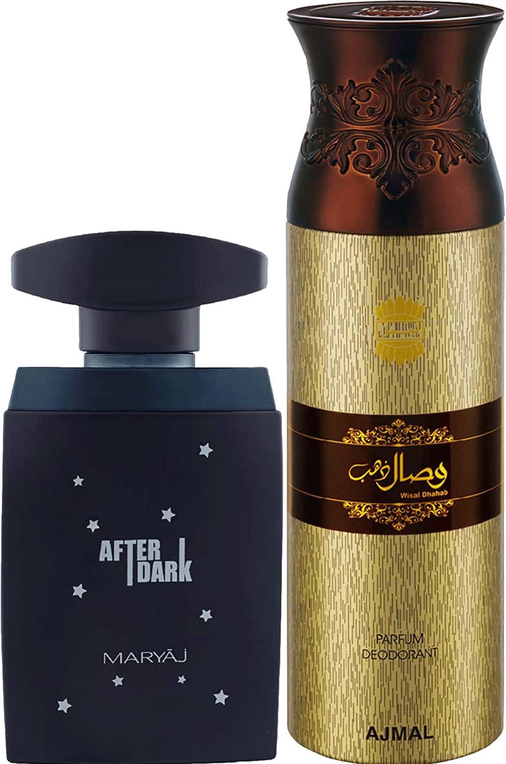 Buy AJMAL 4 WISAL DHAHAB DEO EACH 200ML & ARETHA EDP 20ML PACK OF 5 ...