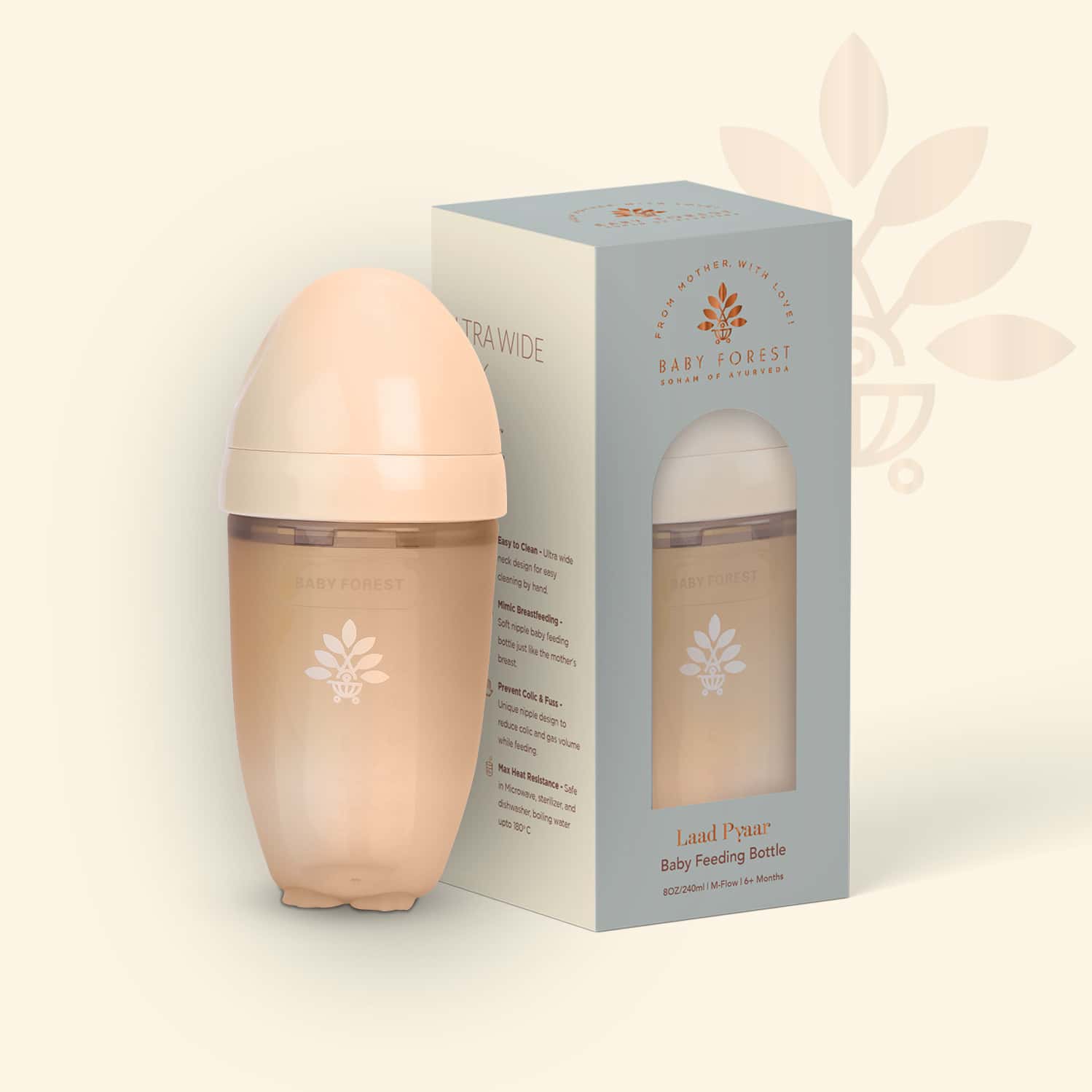 Buy BABY FOREST LAAD PYAAR BABY FEEDING BOTTLE (240 ML) Online & Get ...