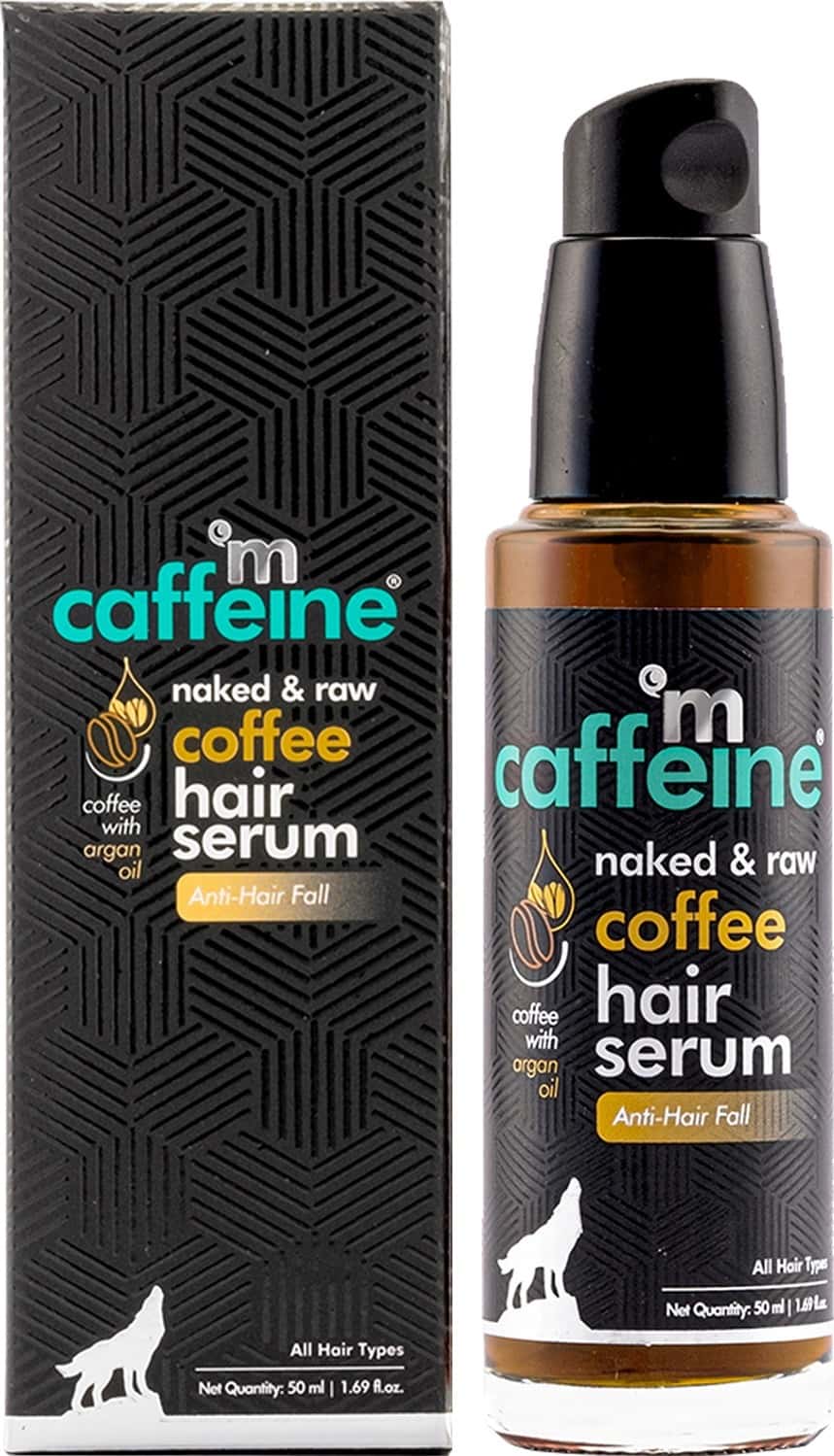 Buy MCAFFEINE COFFEE FRIZZ & HAIR FALL CONTROL HAIR SERUM WITH WALNUT ...