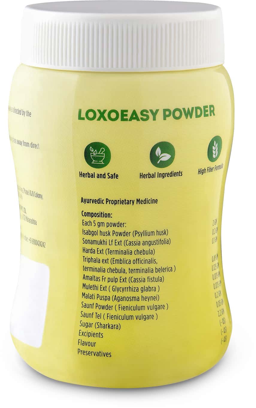 Buy LIVEASY HERBALS LOXOEASY -HERBALS CONSTIPATION RELIEF POWDER-100G ...