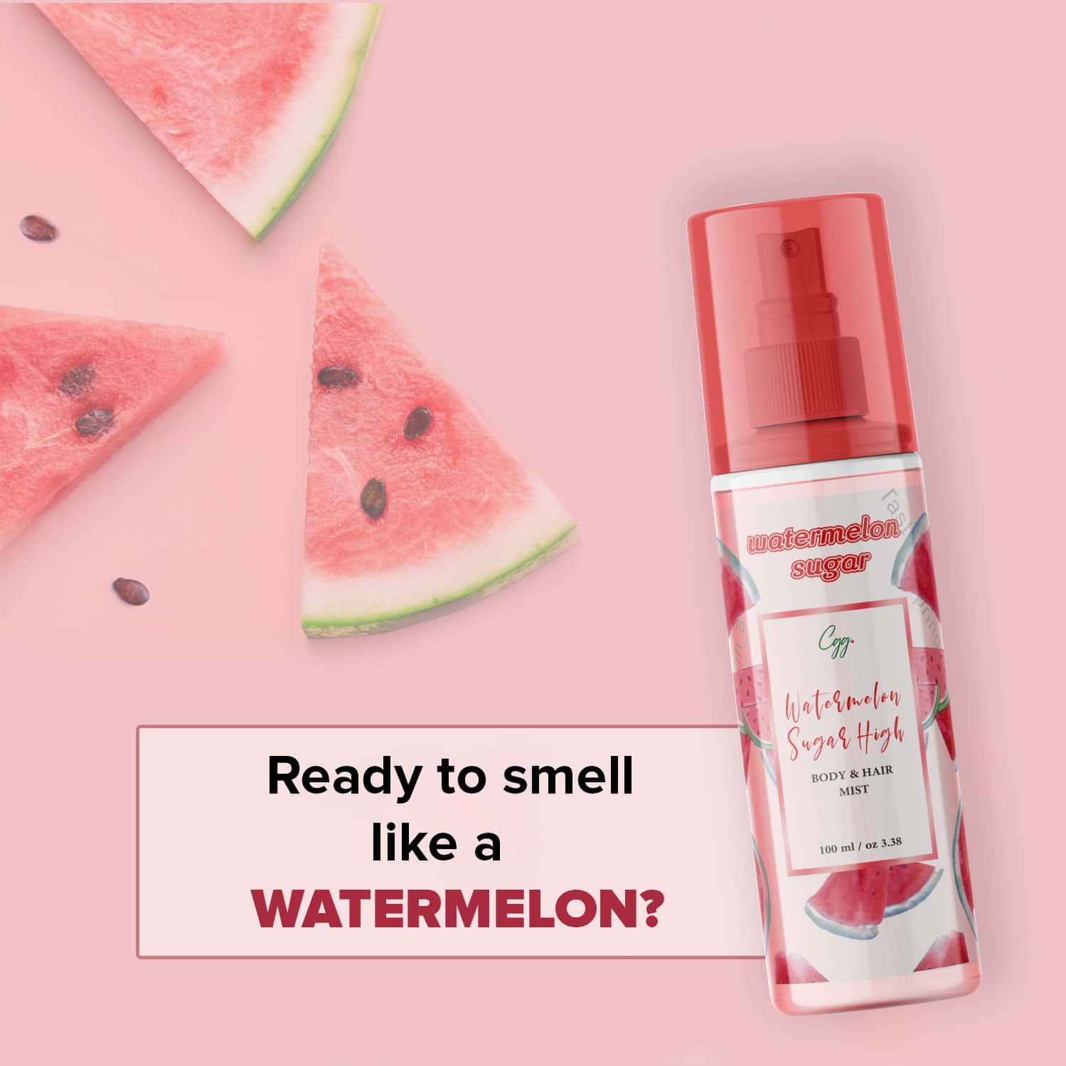 Buy CGG COSMETICS WATERMELON SUGAR BODY & HAIR MIST 100 ML Online & Get ...