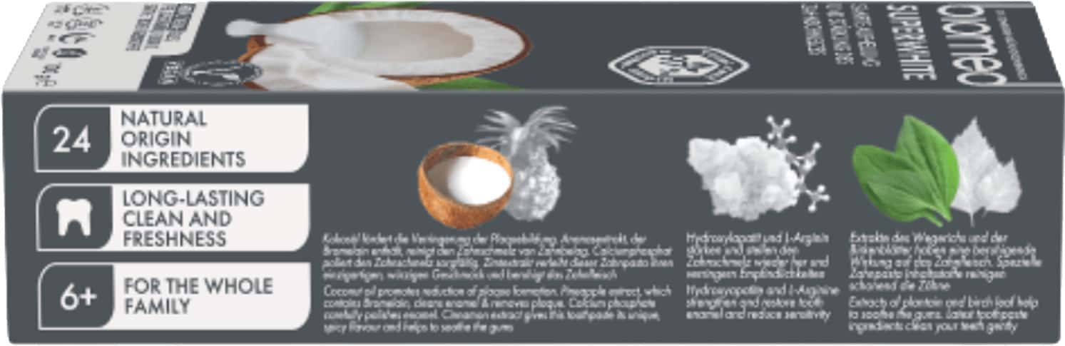 Buy BIOMED SUPERWHITE NATURAL TOOTHPASTE - BUY TWO GET ONE MOUTHWASH ...