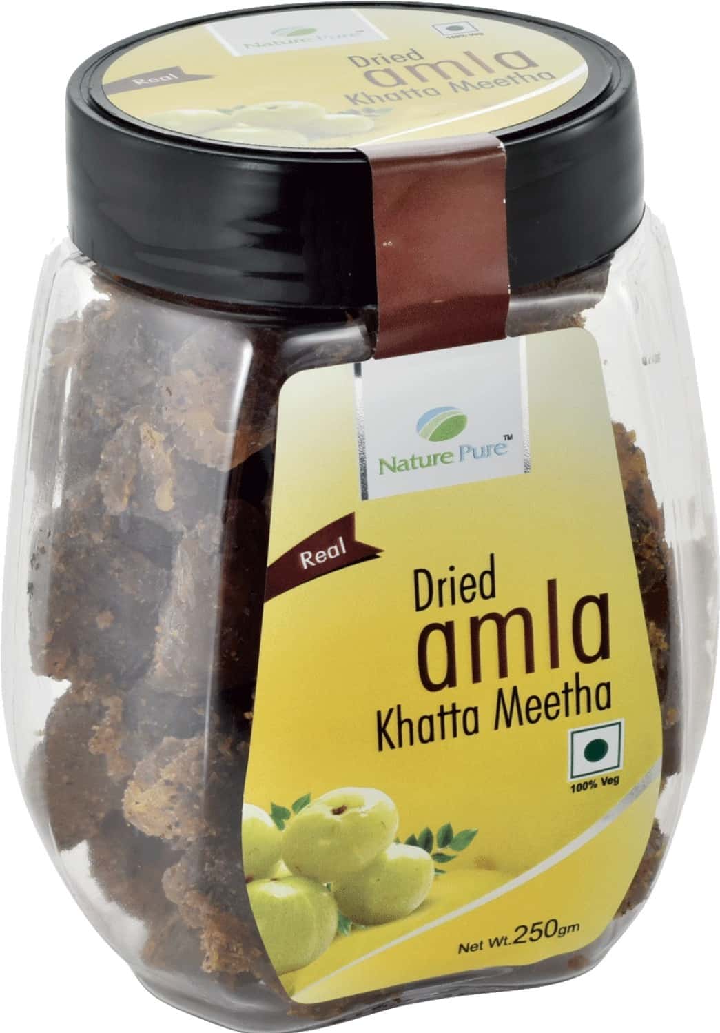 Buy NATURE PURE AMLA KHATTA MEETHA - PACK OF 1 JAR X 250G Online & Get ...