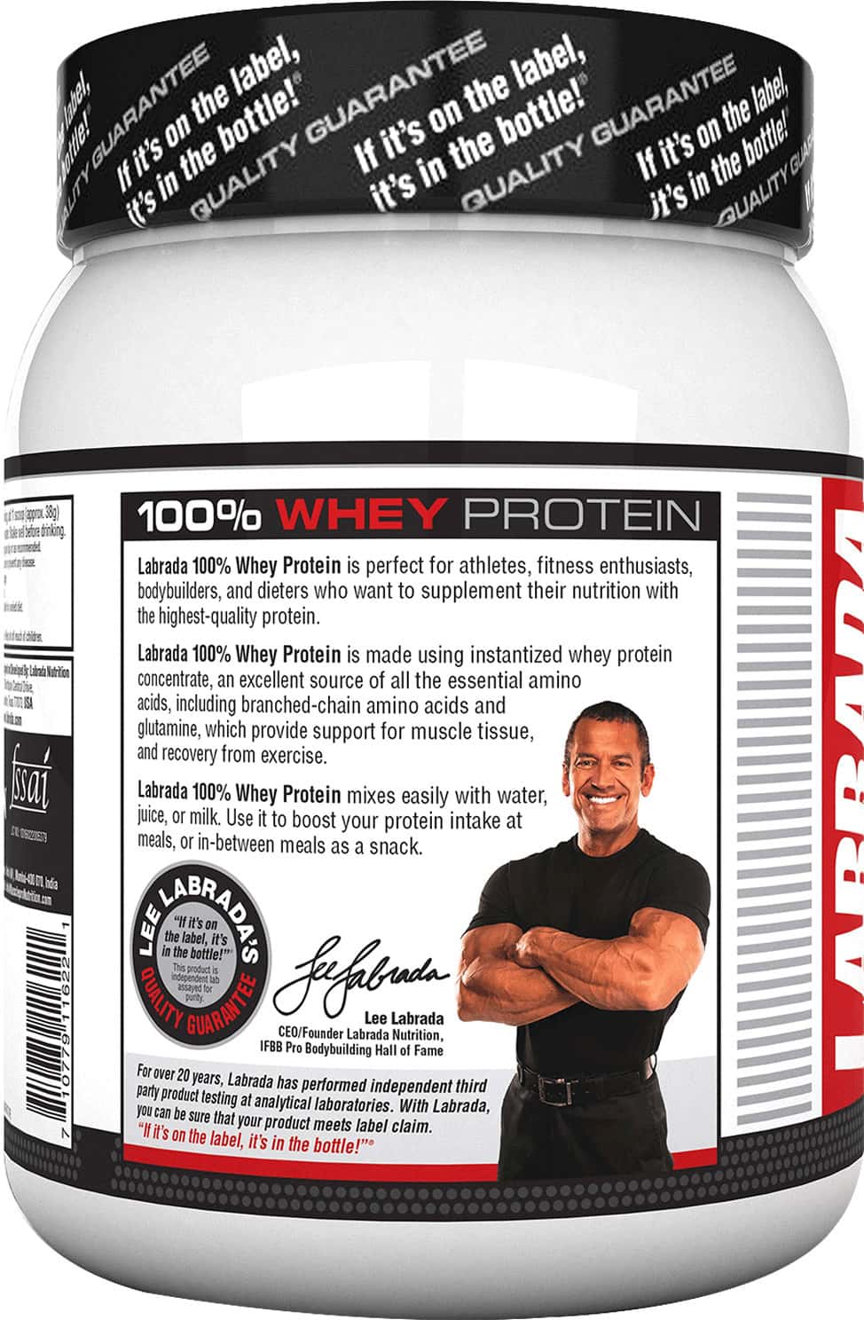 Buy LABRADA 100% WHEY PROTEIN - 2.2LBS (1KG) CHOCOLATE Online & Get ...