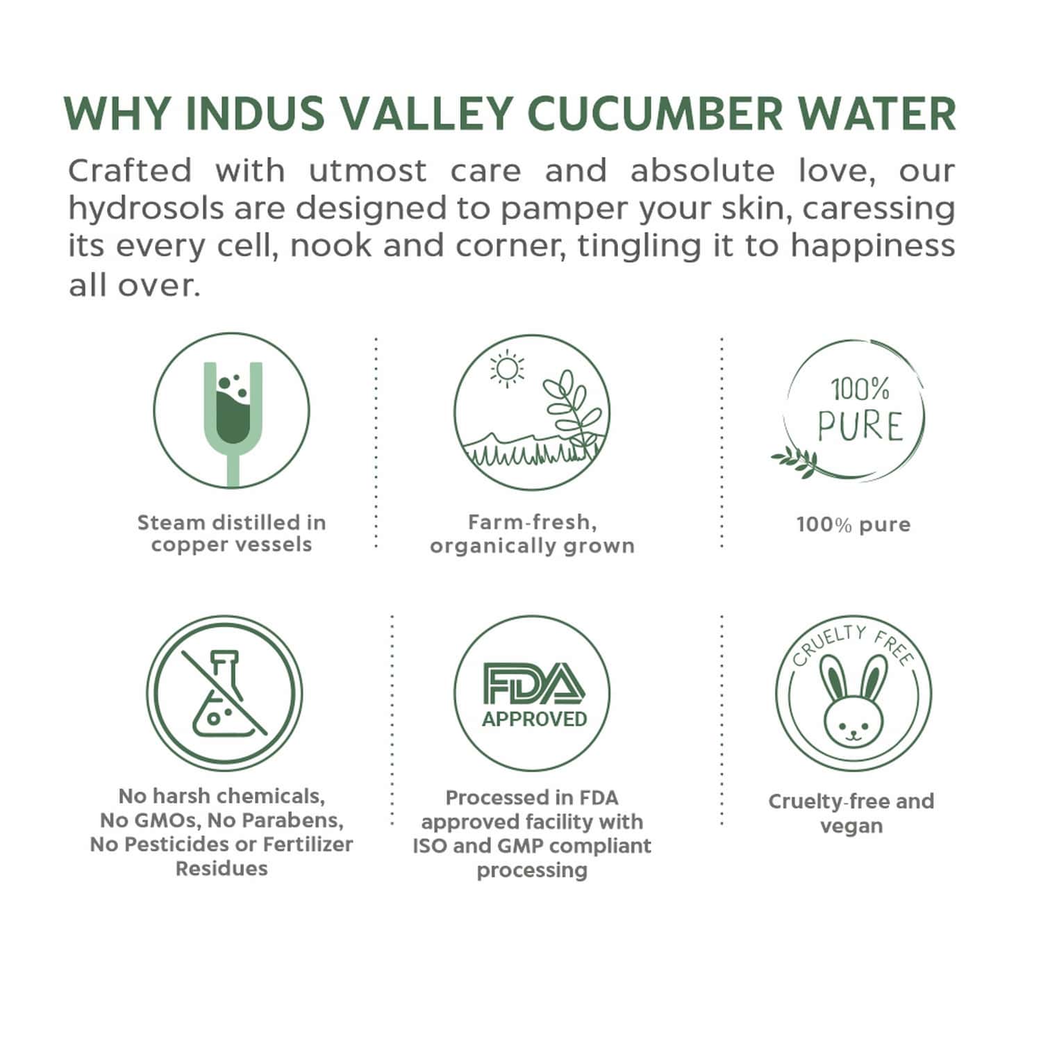 Buy INDUS VALLEY ORGANIC AYURVEDA FRESH ALOE VERA & CUCUMBER WATER PORE ...
