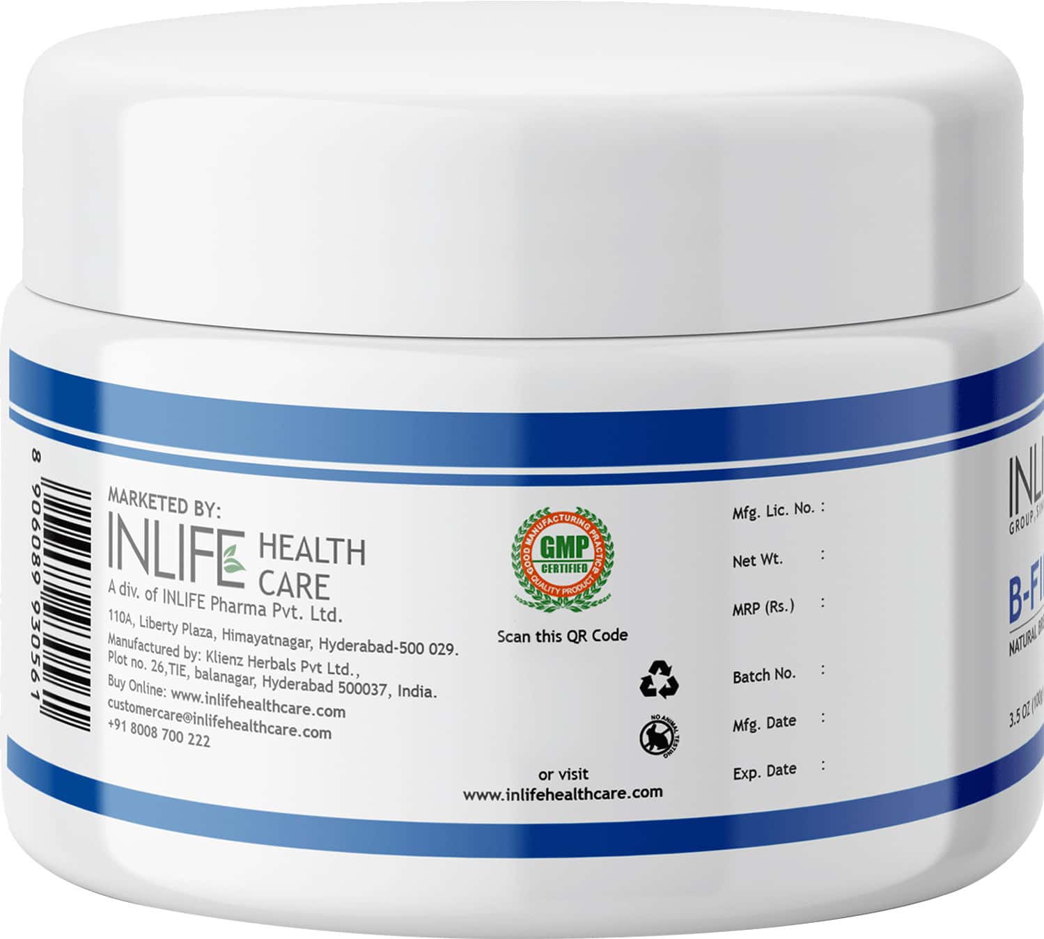 Buy INLIFE NATURAL BREAST FIRMING MASSAGE CREAM 100G FOR BREAST SHAPING ...