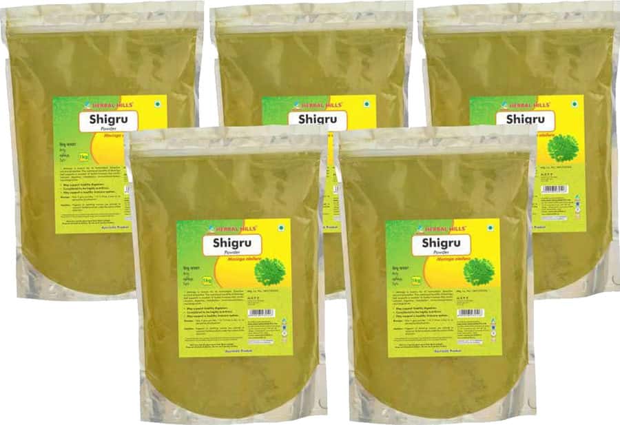 Buy HERBAL HILLS MORINGA DRUMSTICK POWDER - SHIGRU POWDER - 1 KG POWDER ...