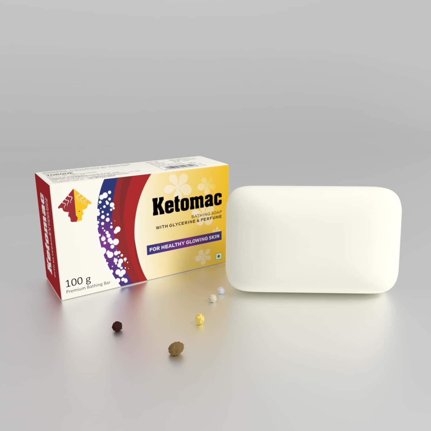 Buy KETOMAC SOAP 100G PACK OF 2 Online & Get Upto 60% OFF at PharmEasy