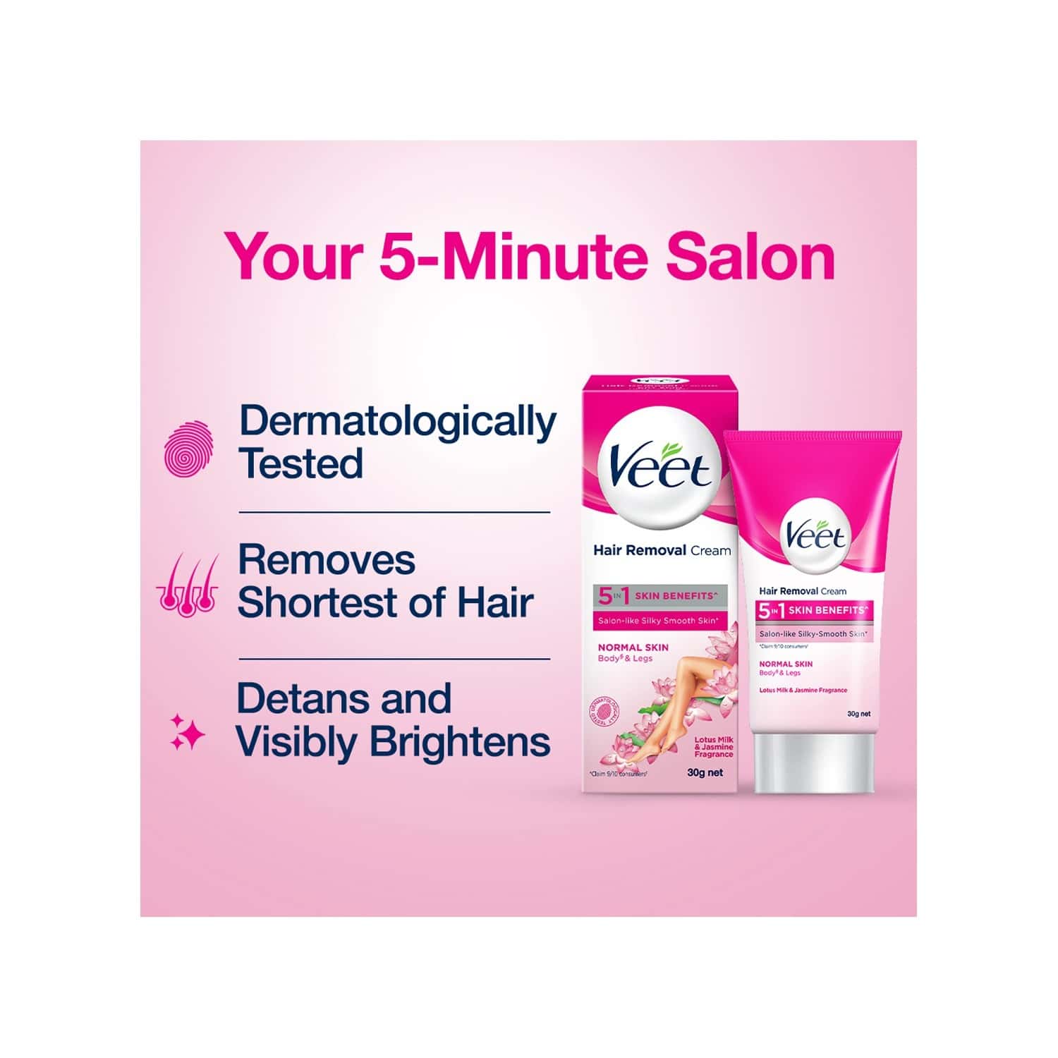 Buy Veet Hair Removal Cream For Normal Skin - 30g Online & Get Upto 60% ...