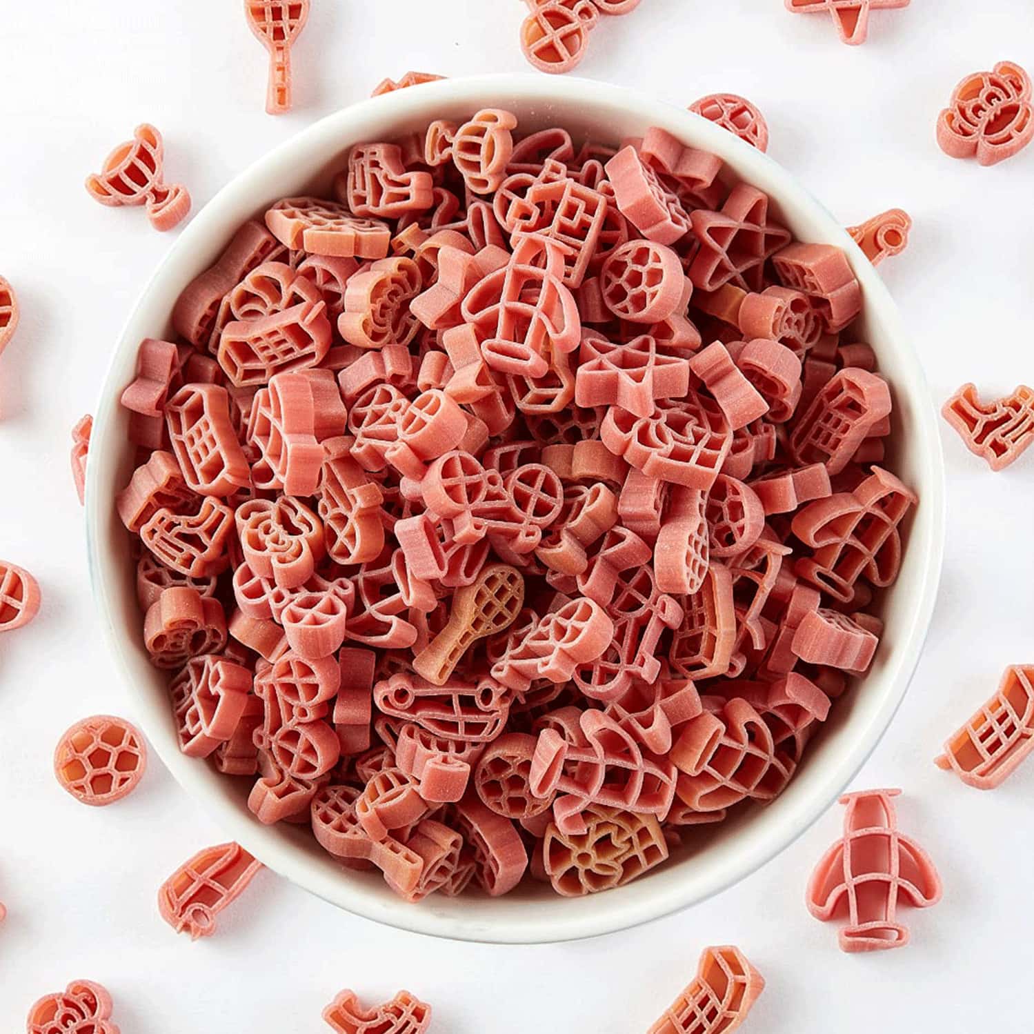 Buy LONG & SHORT VEGGIE KIDS PASTA - FUN SHAPES - BEETROOT PASTA NO ...