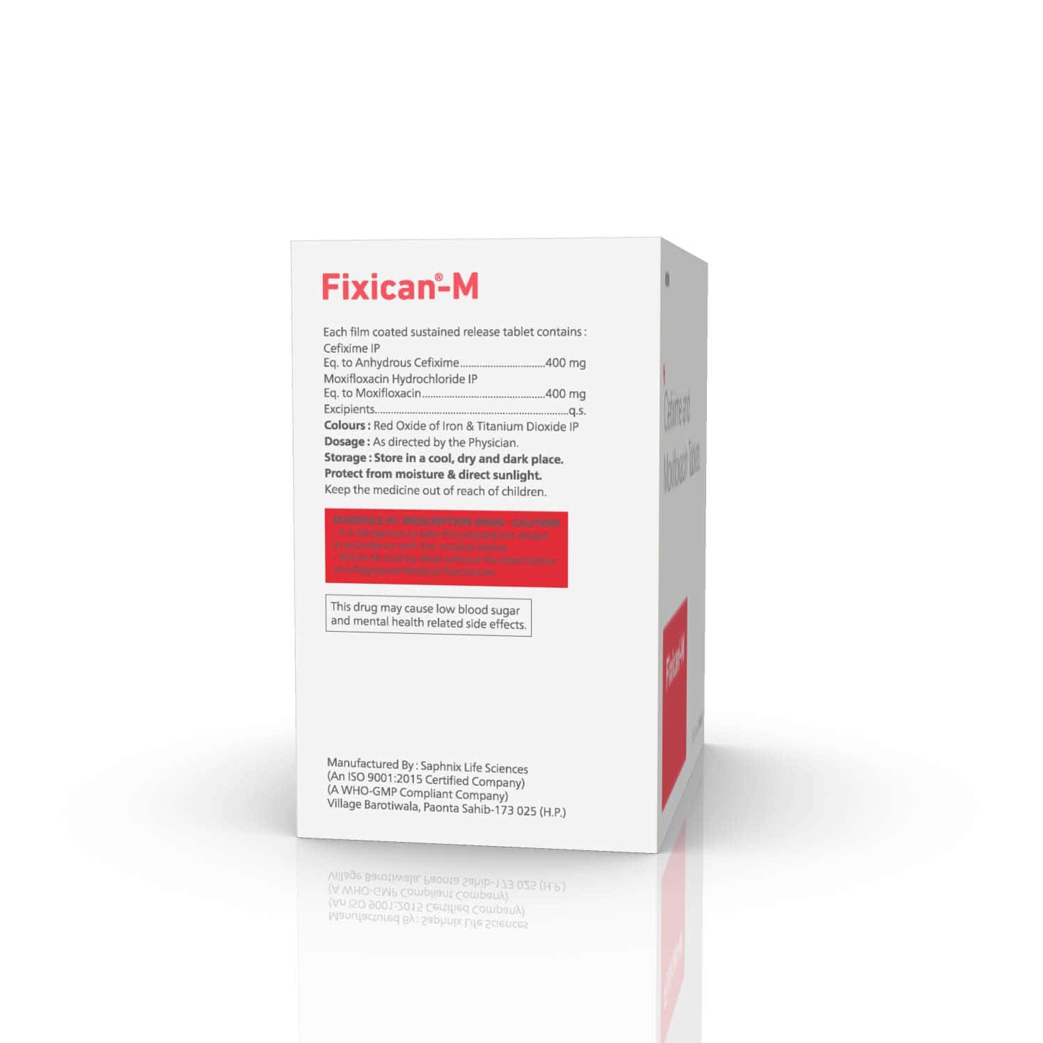 Buy Fixican M Strip Of 10 Tablets Online at Flat 15% OFF | PharmEasy
