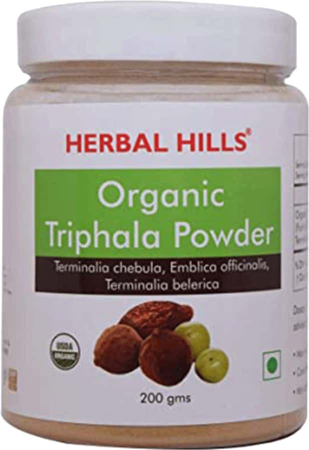 Buy HERBAL HILLS ORGANIC TRIPHALA POWDER | AMLA HARAD BAHEDA | 200 GMS ...