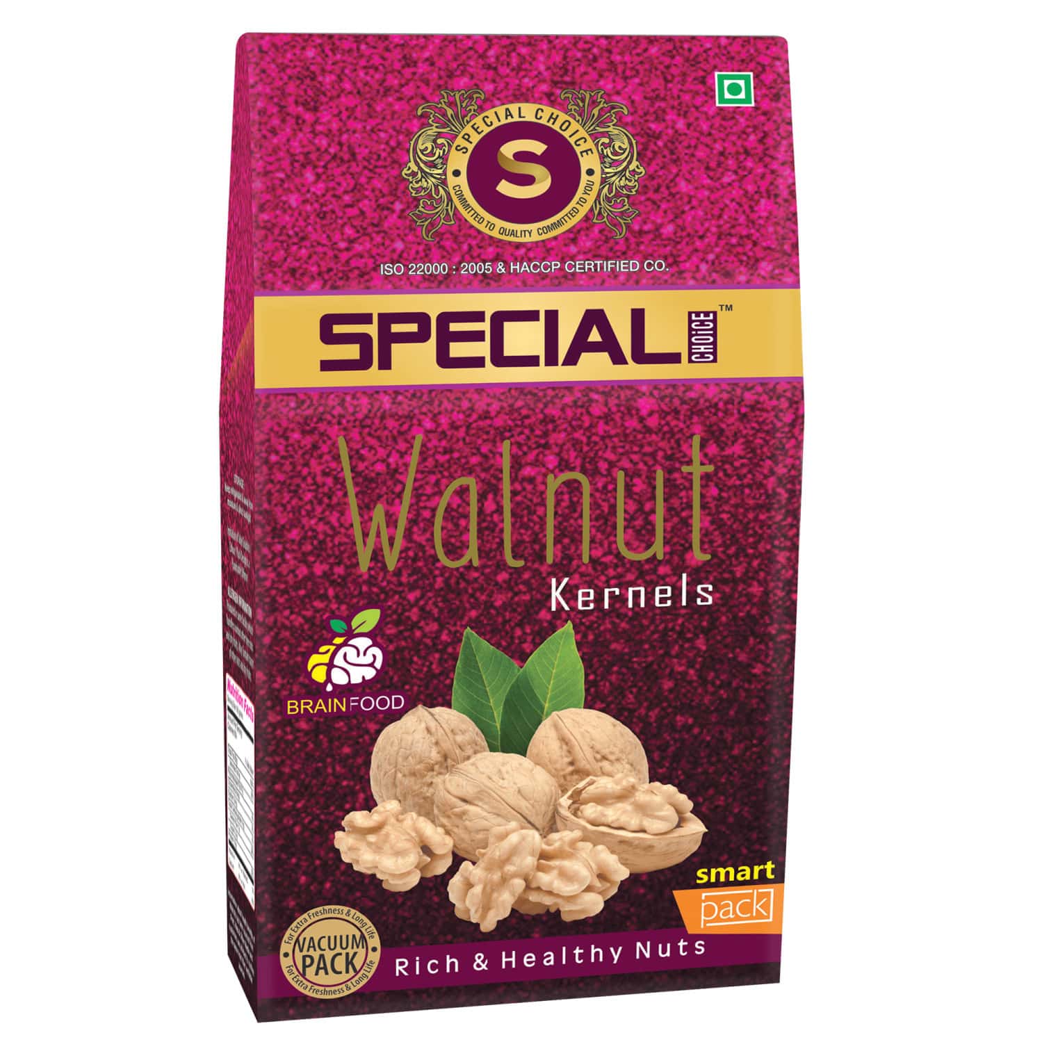 Buy SPECIAL CHOICE WALNUT KERNELS VACUUM PACK 100G X 2 Online & Get ...